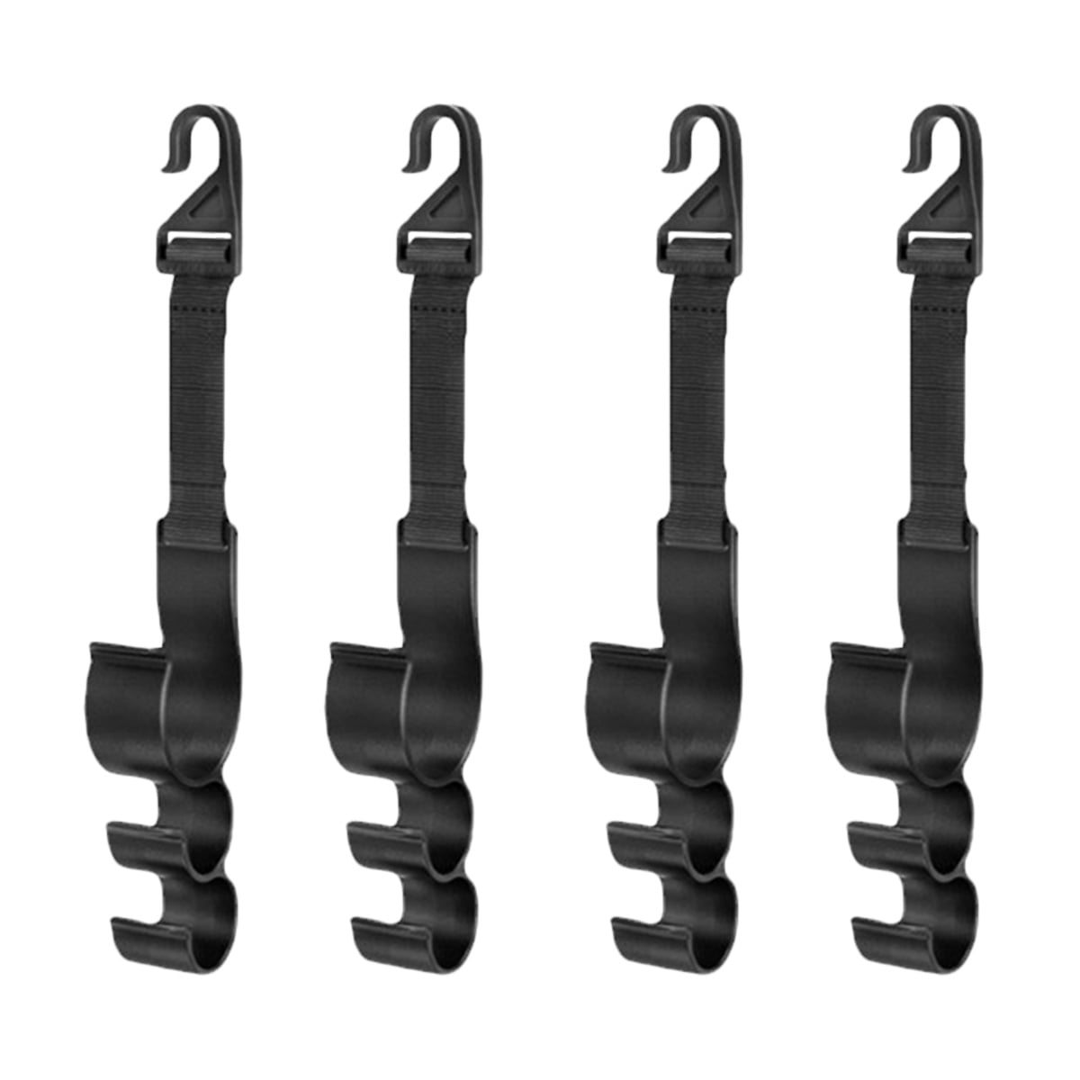 4 Pcs Car Hook Hooks Backseat Organizers Mini Purses Plastic Hangers ...
