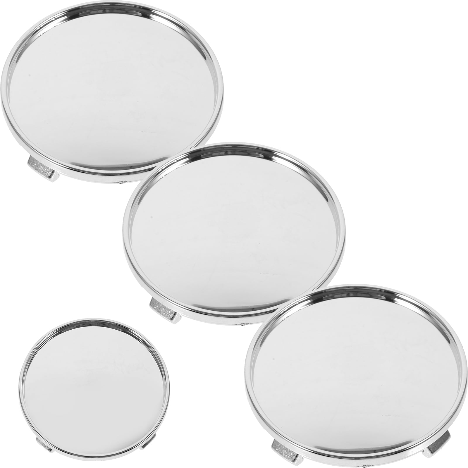 4 Pcs Car Hub Cap Cars Automotive Dirtproof Hub Covers Auto Rim Covers ...