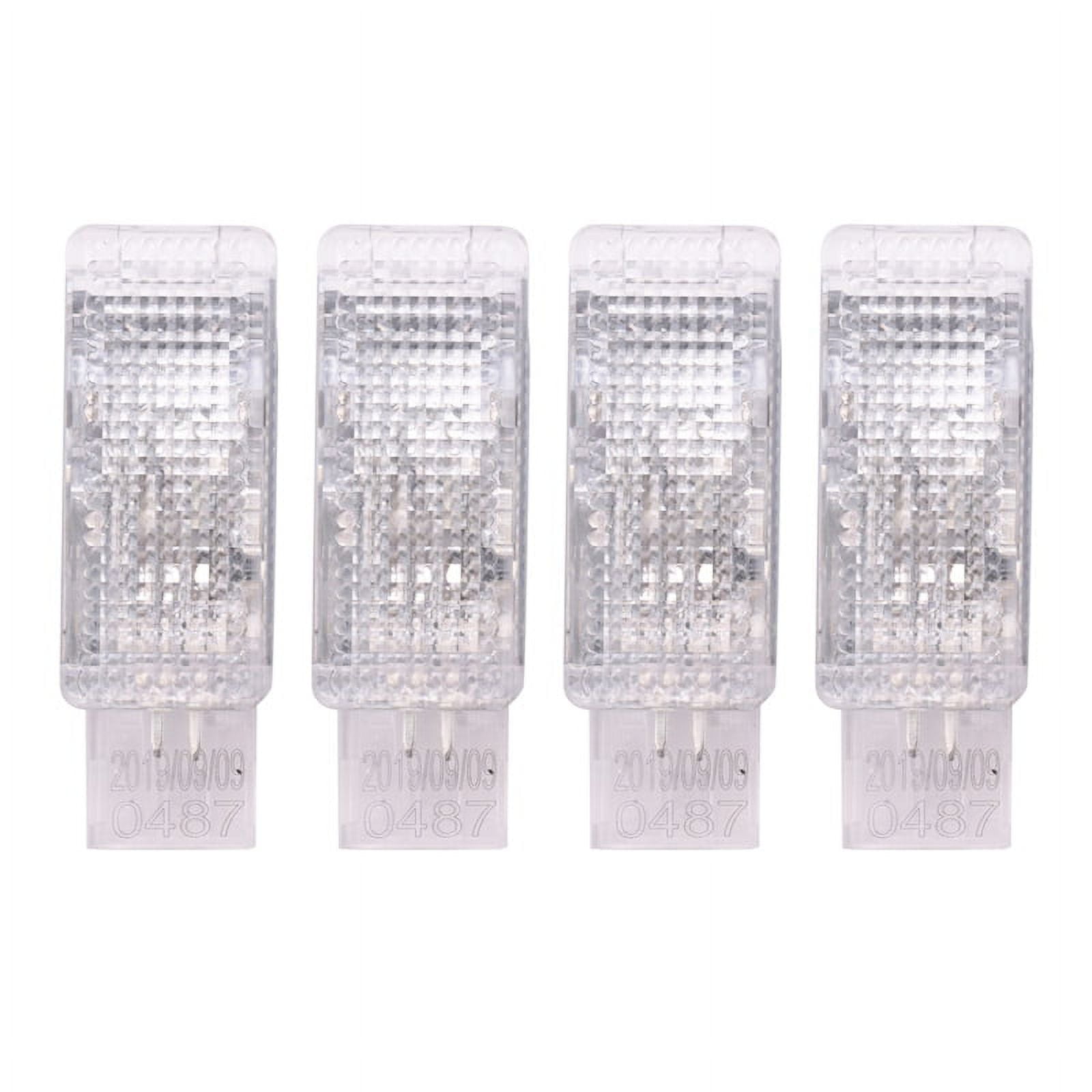 4 Pcs Car Interior Halogen FootWell Light Glove Box Trunk Lamp for B6 ...