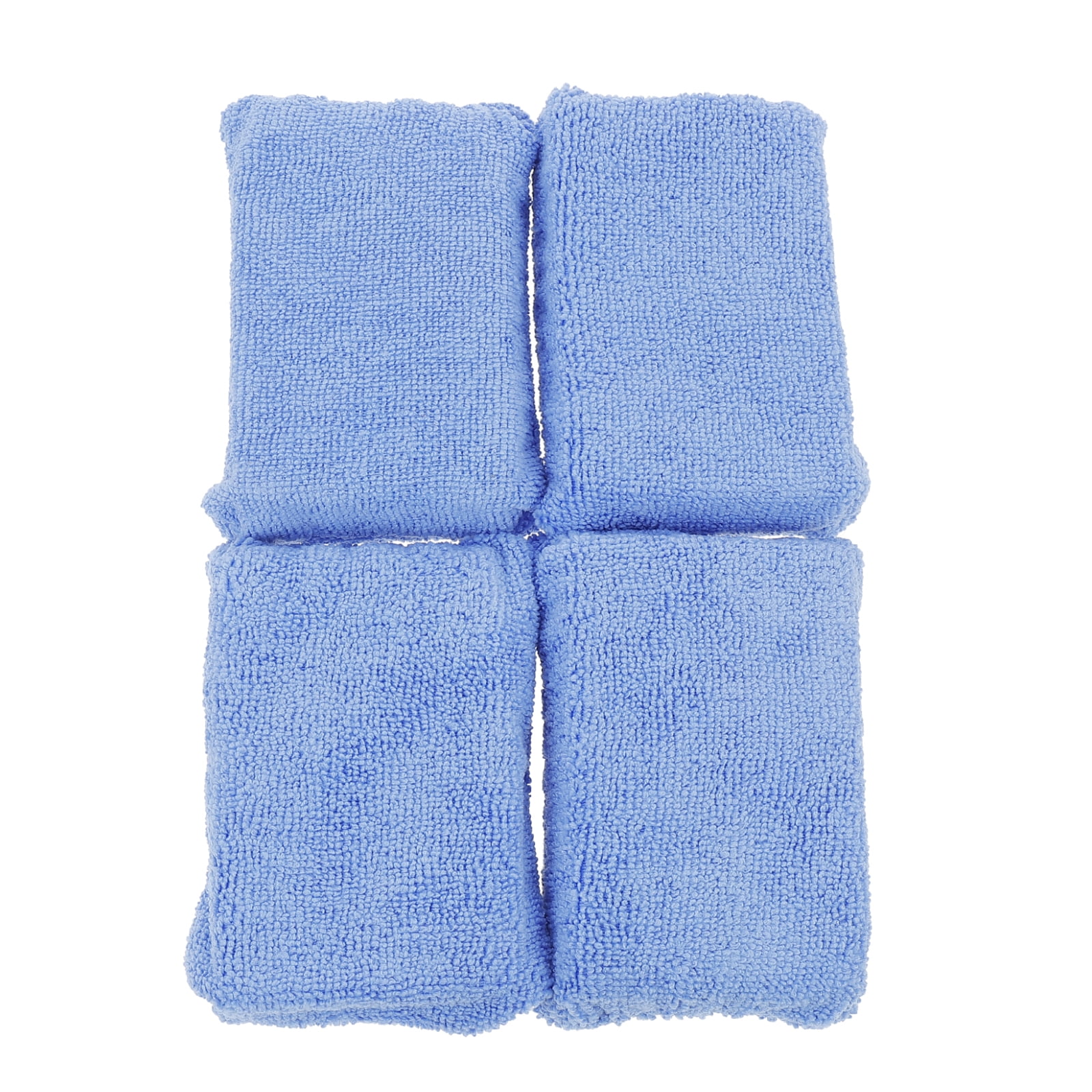 4 Pcs Car Washing Sponge Polishing Microfiber Wet Sponges Erase Blue ...