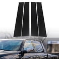 4 Pcs Car Window B Pillar Posts Trim Mould Panel Cover for Dodge for ...