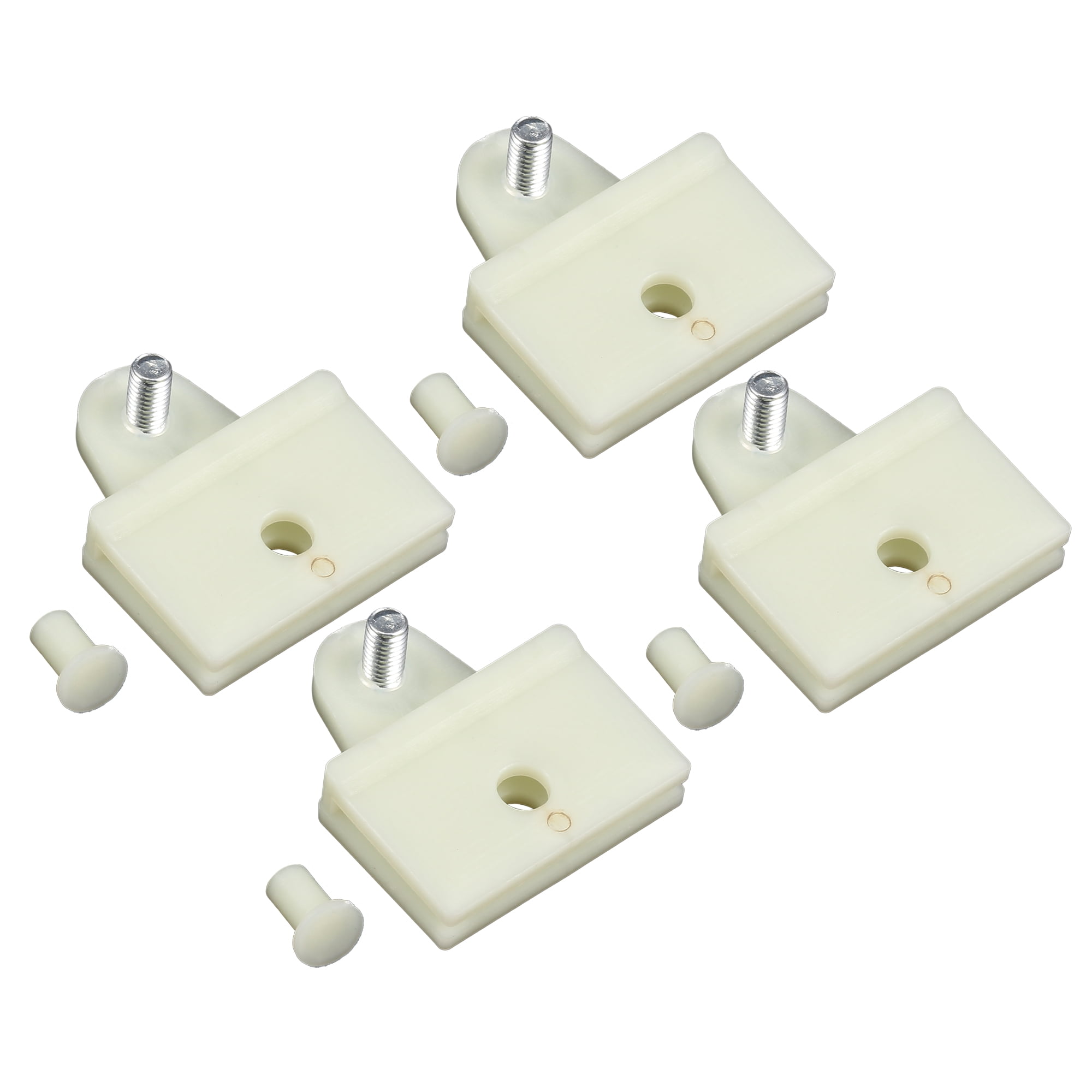 4 Pcs Car Window Door Glass Channel Retainer Clip 1.93"x1.65"x0.63 ...