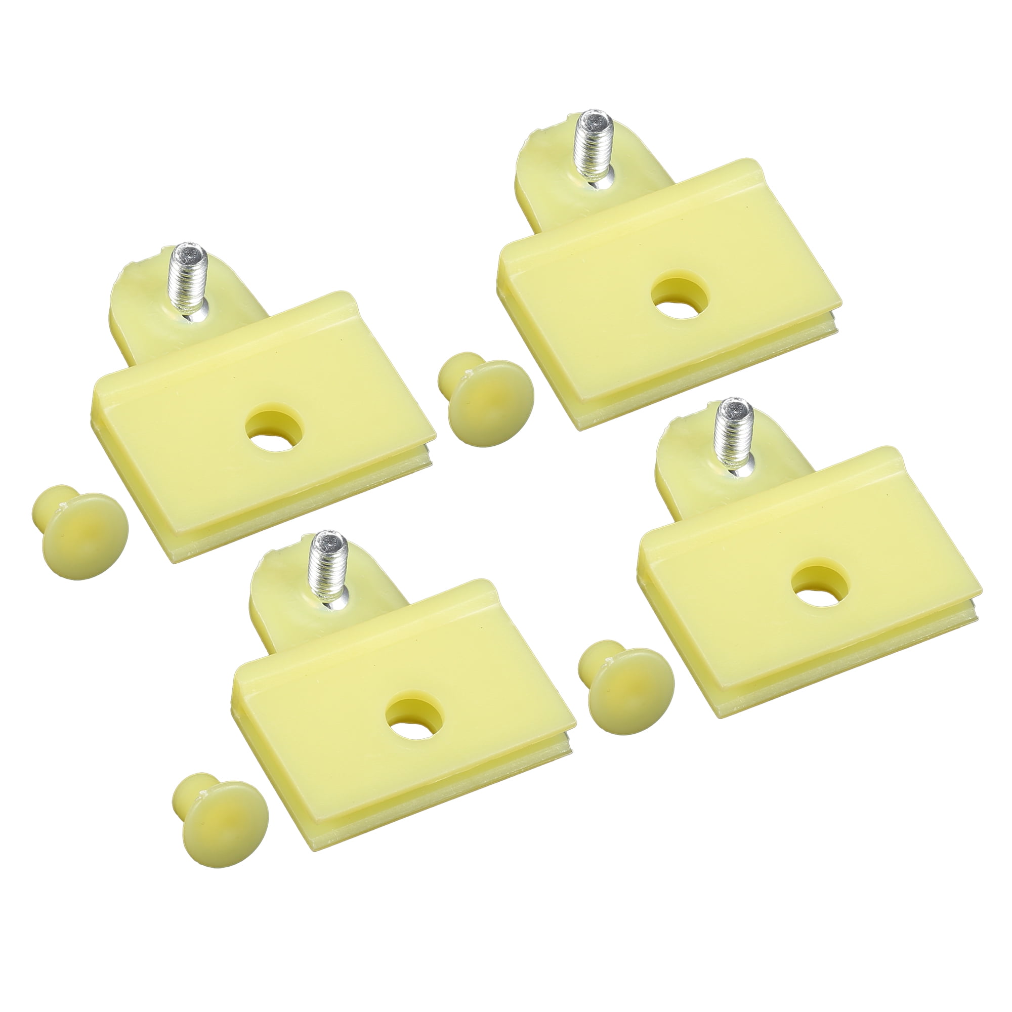 4 Pcs Car Window Door Glass Channel Retainer Clip 2.01"x1.73"x0.67 ...