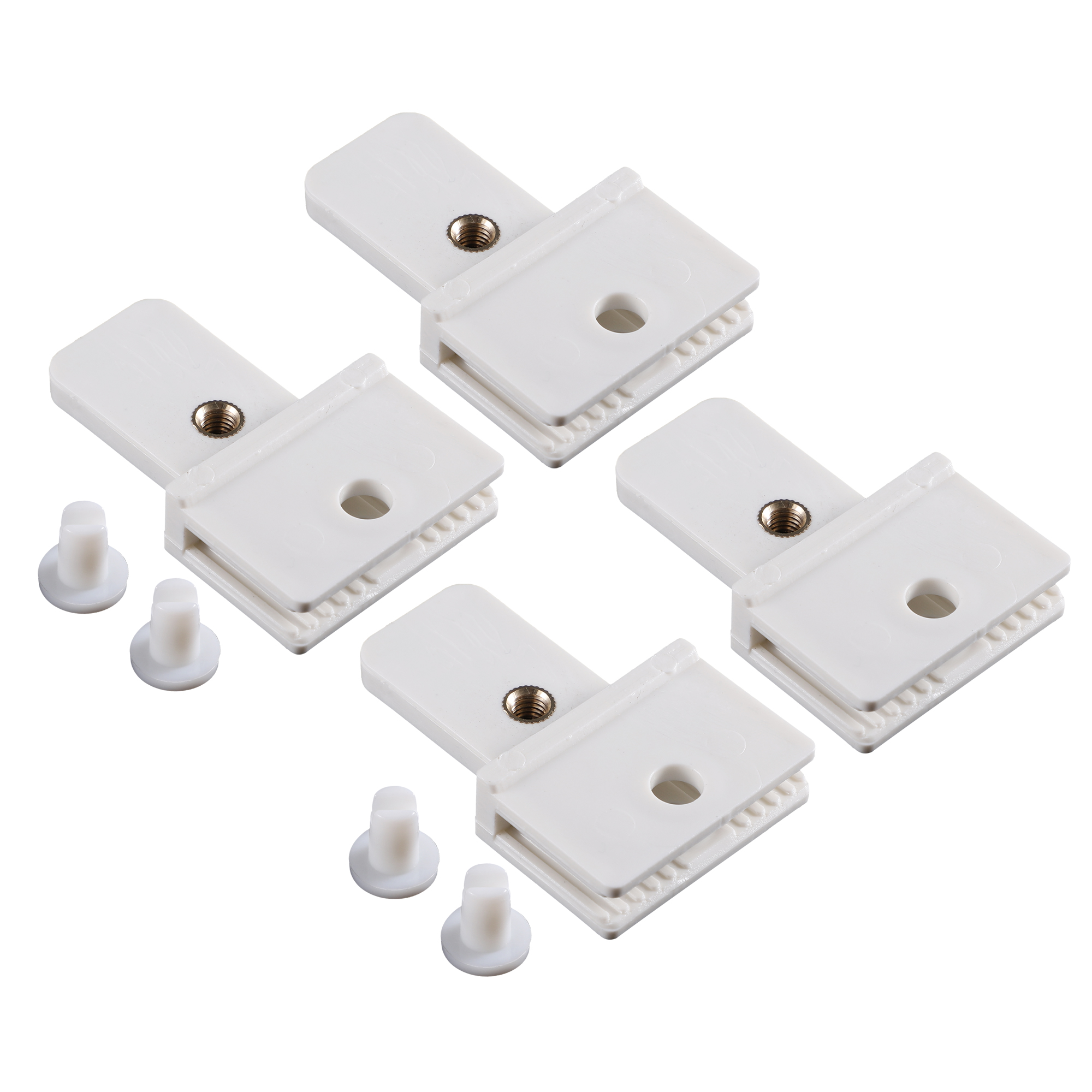 4 Pcs Car Window Door Glass Channel Retainer Clip 2.72"x1.73"x0.55 ...