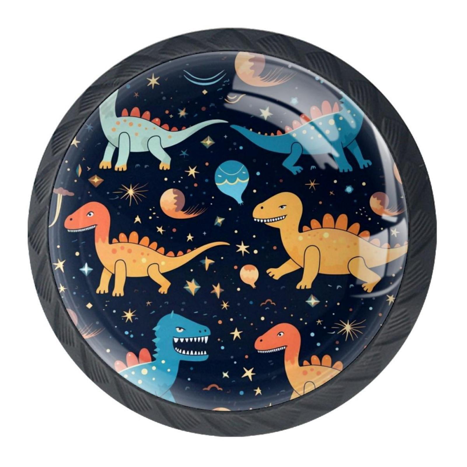 4 Pcs Cartoon Dinosaur Knobs for Kitchen Cabinet Cupboard Dresser ...