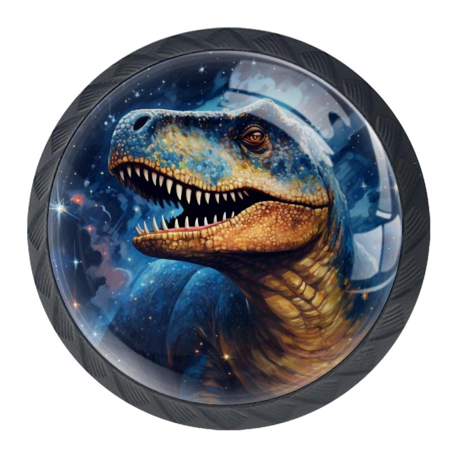 4 Pcs Cartoon Dinosaur Knobs for Kitchen Cabinet Cupboard Dresser ...