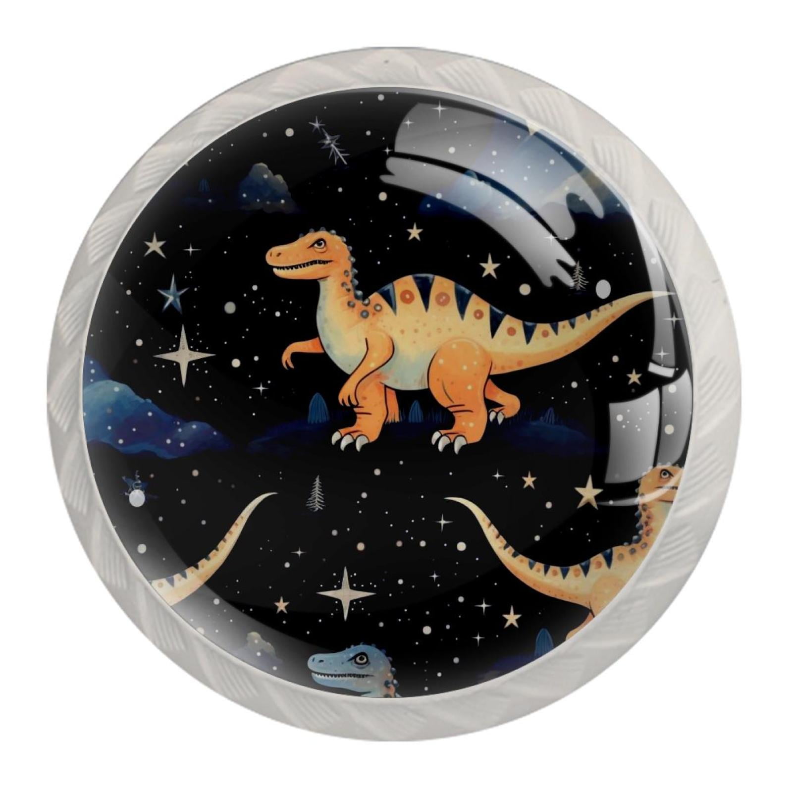 4 Pcs Cartoon Dinosaur Knobs for Kitchen Cabinet Cupboard Dresser ...