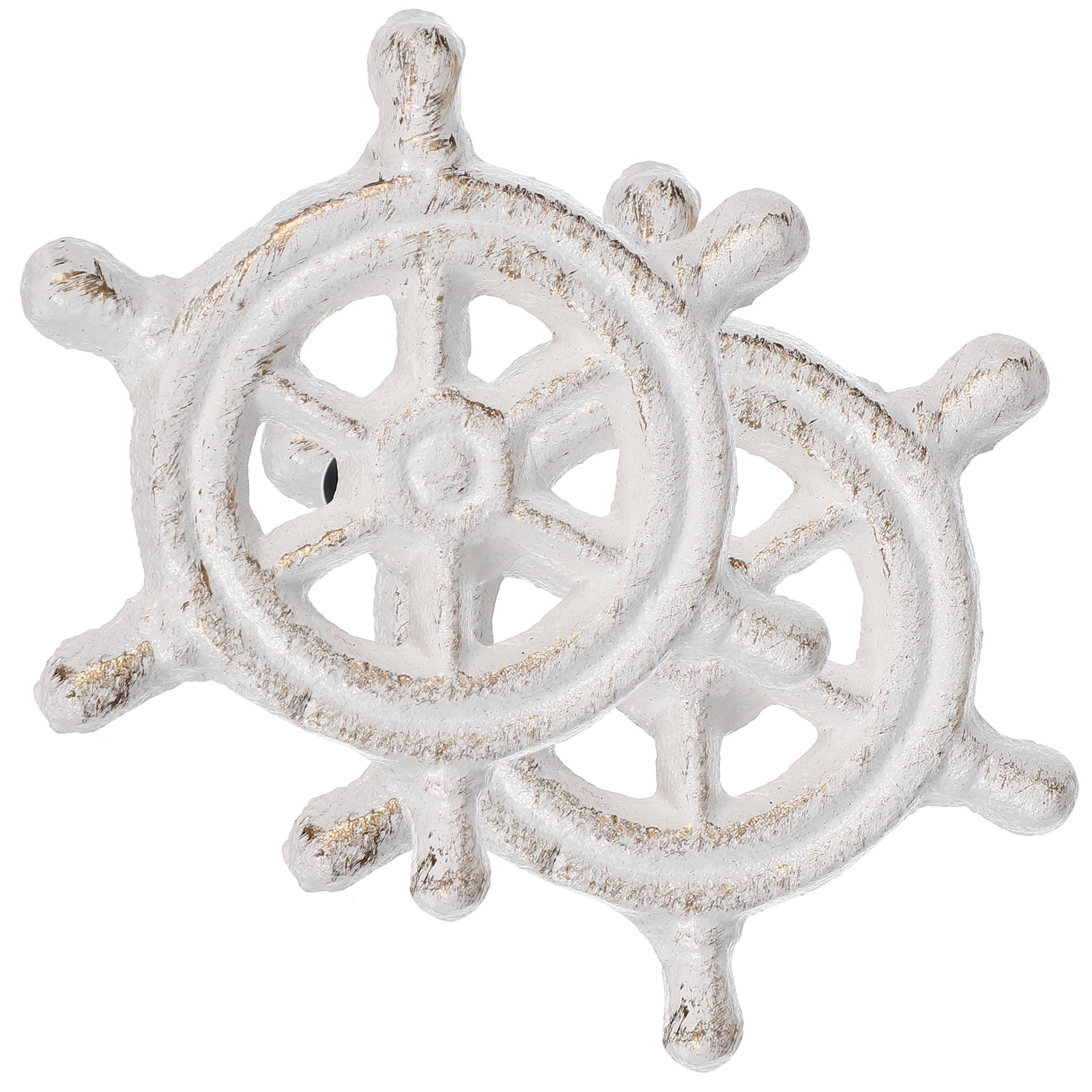 4 Pcs Cast Iron Drawer Pulls Furniture Home Decor Nautical Cabinet ...