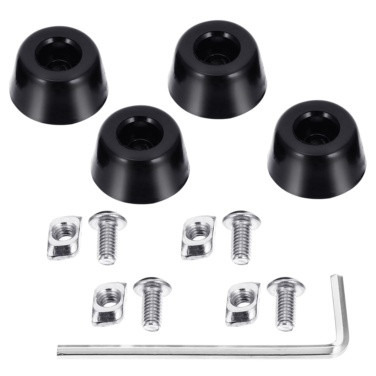 4 Pcs Castor Wheels Type 2040 Shock Absorbing Feet Printer Stability ...