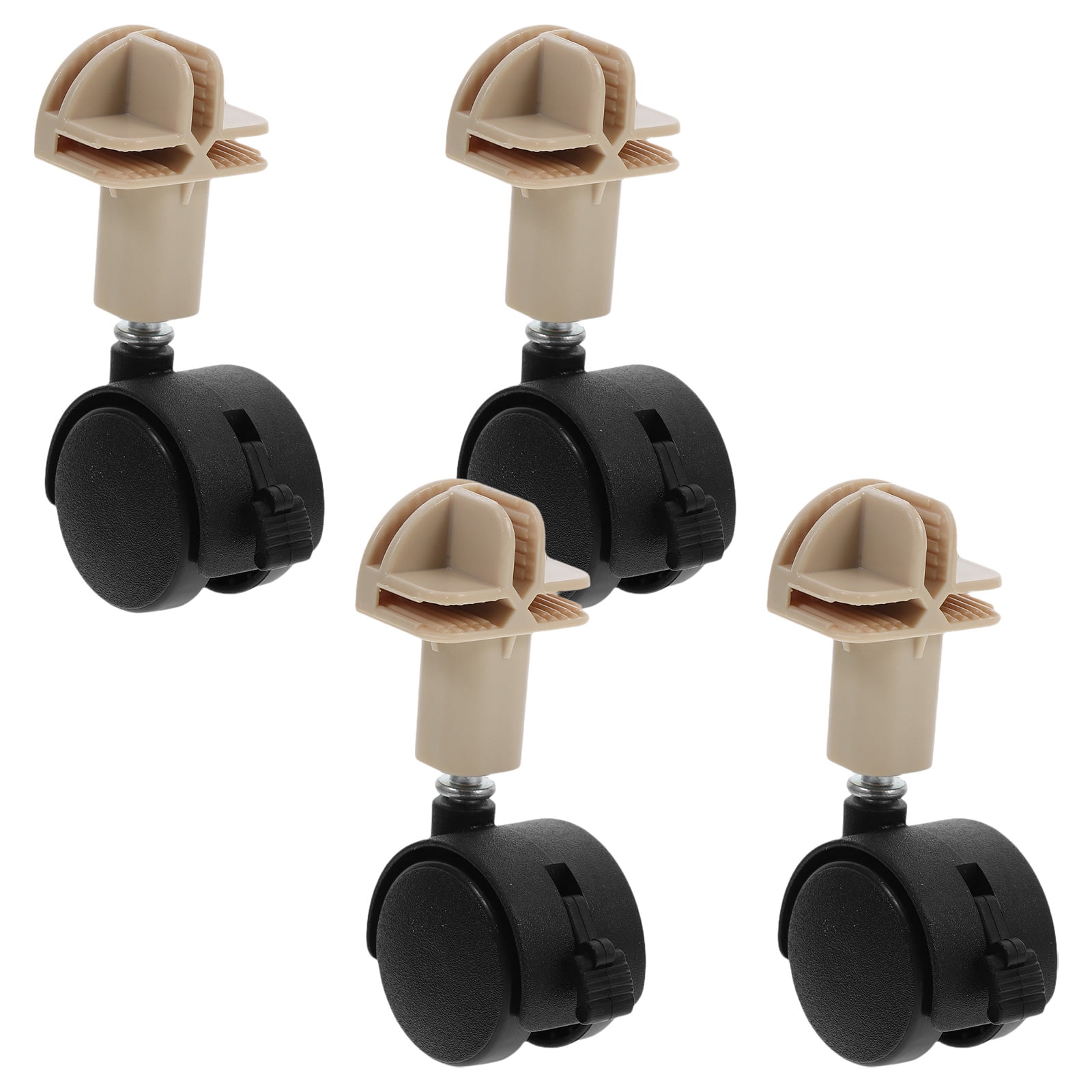 4 Pcs Cat Cage Casters Pets Cage Wheels Furniture Wheel Replacement Pet ...