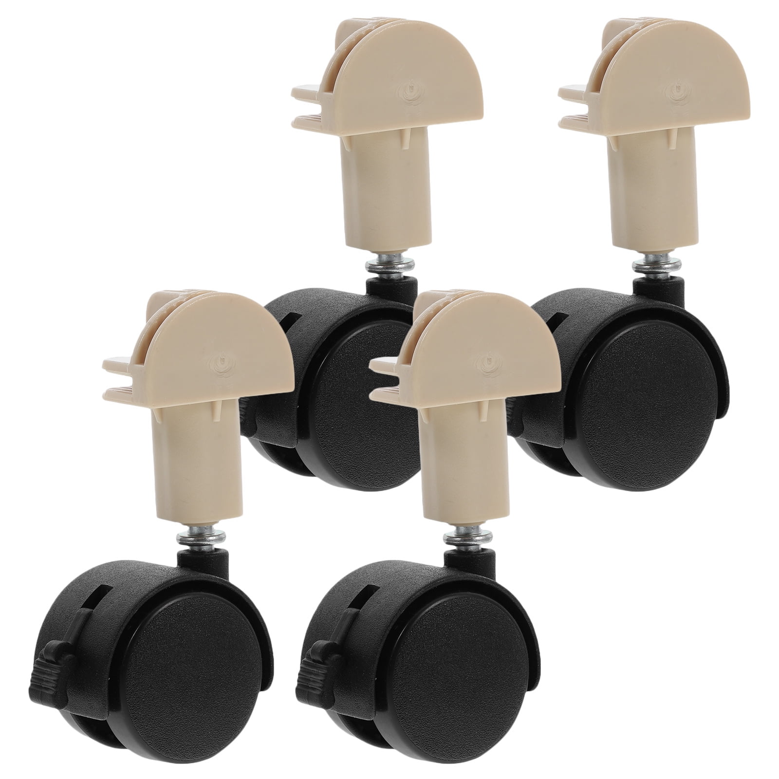 4 Pcs Cat Cage Casters Wheels Shopping Cart Wheels Bird Cage Wheels ...