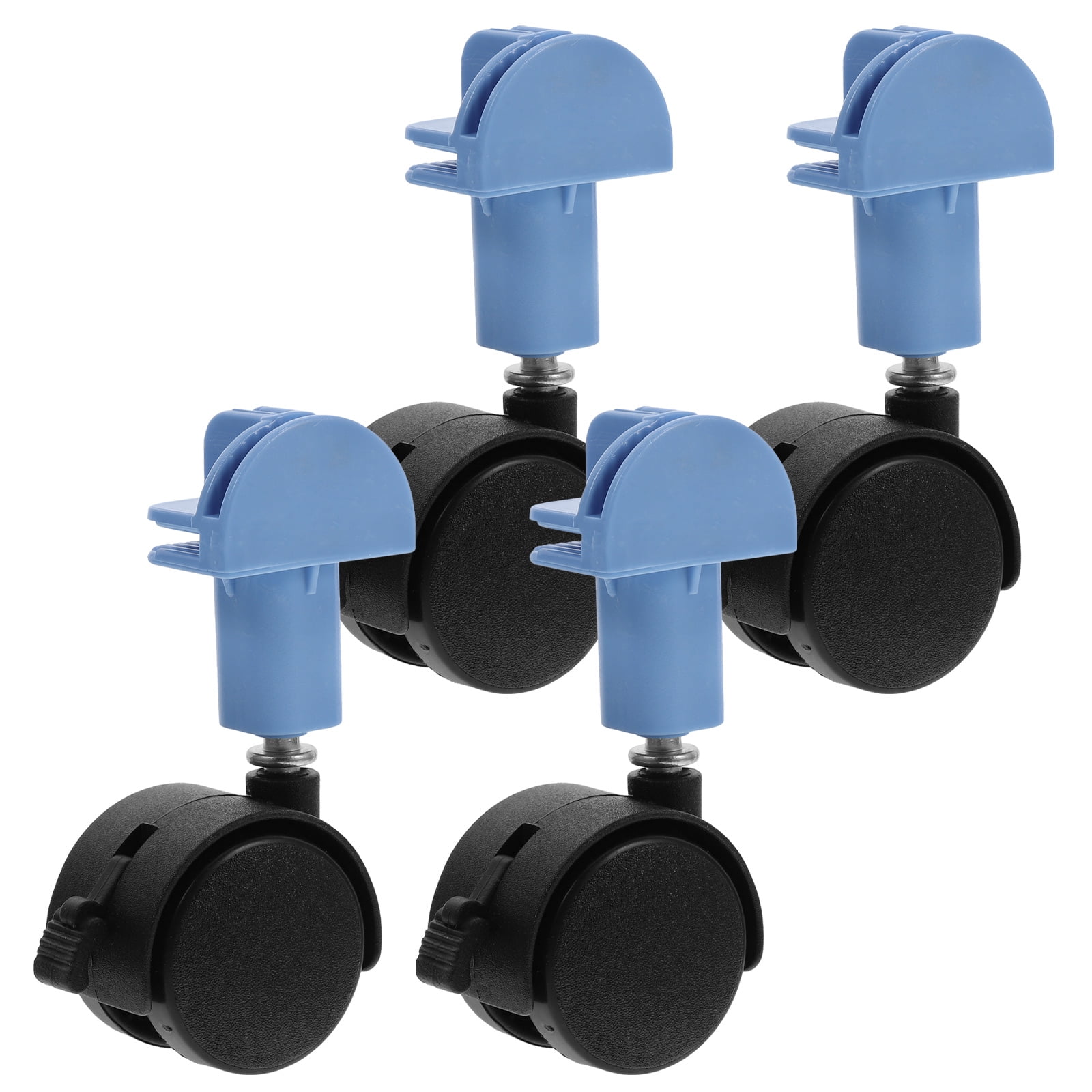 Homoyoyo 4Pcs Cat Cage Wheels Sky Blue Furniture Casters with ...