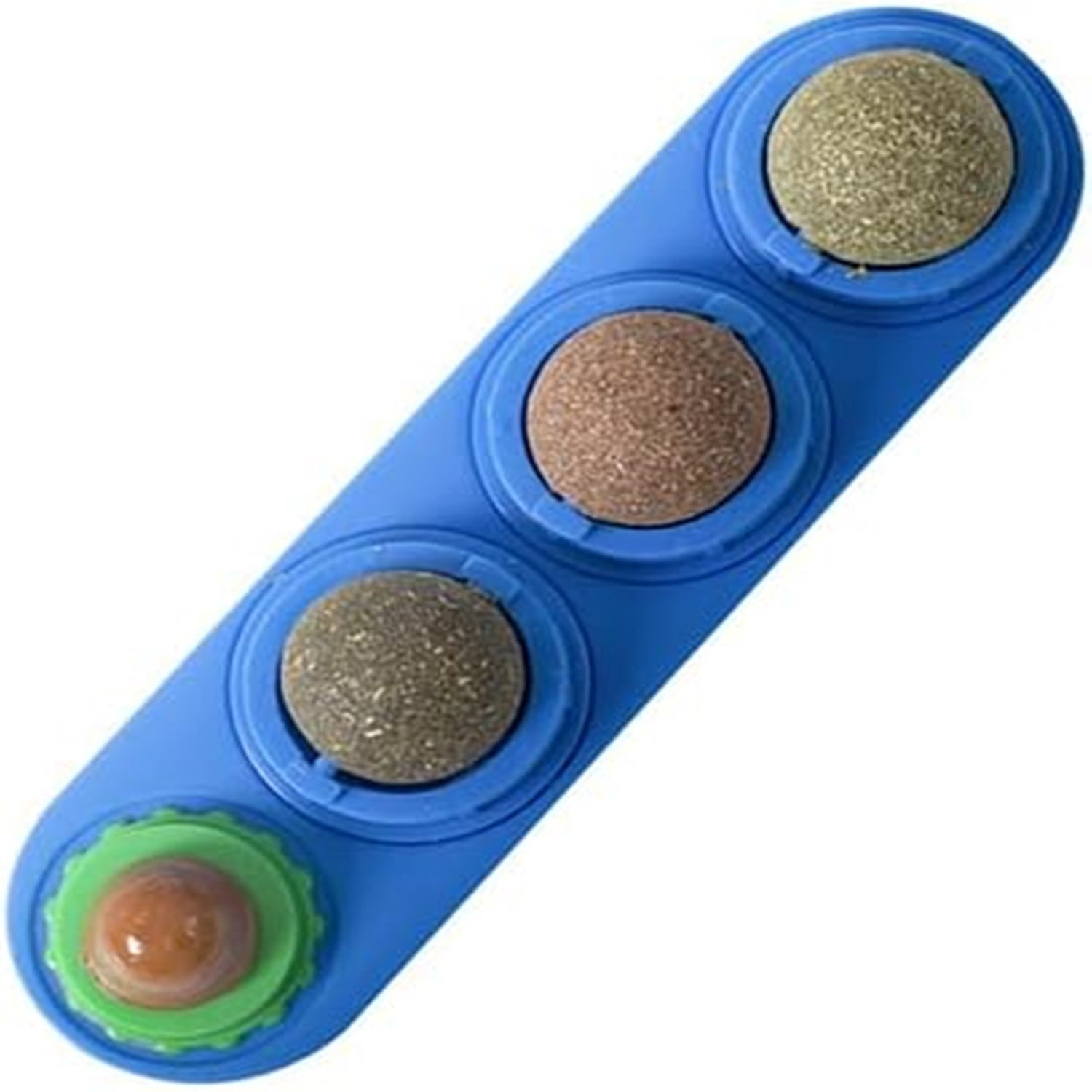 4 Pcs Catnip Wall Balls for Cats, Cat Licking Balls for Wall with ...