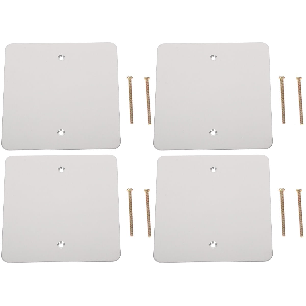 4 Pcs Ceiling Cover Access Panel Blank Outlet Wall Plate for Drywall ...