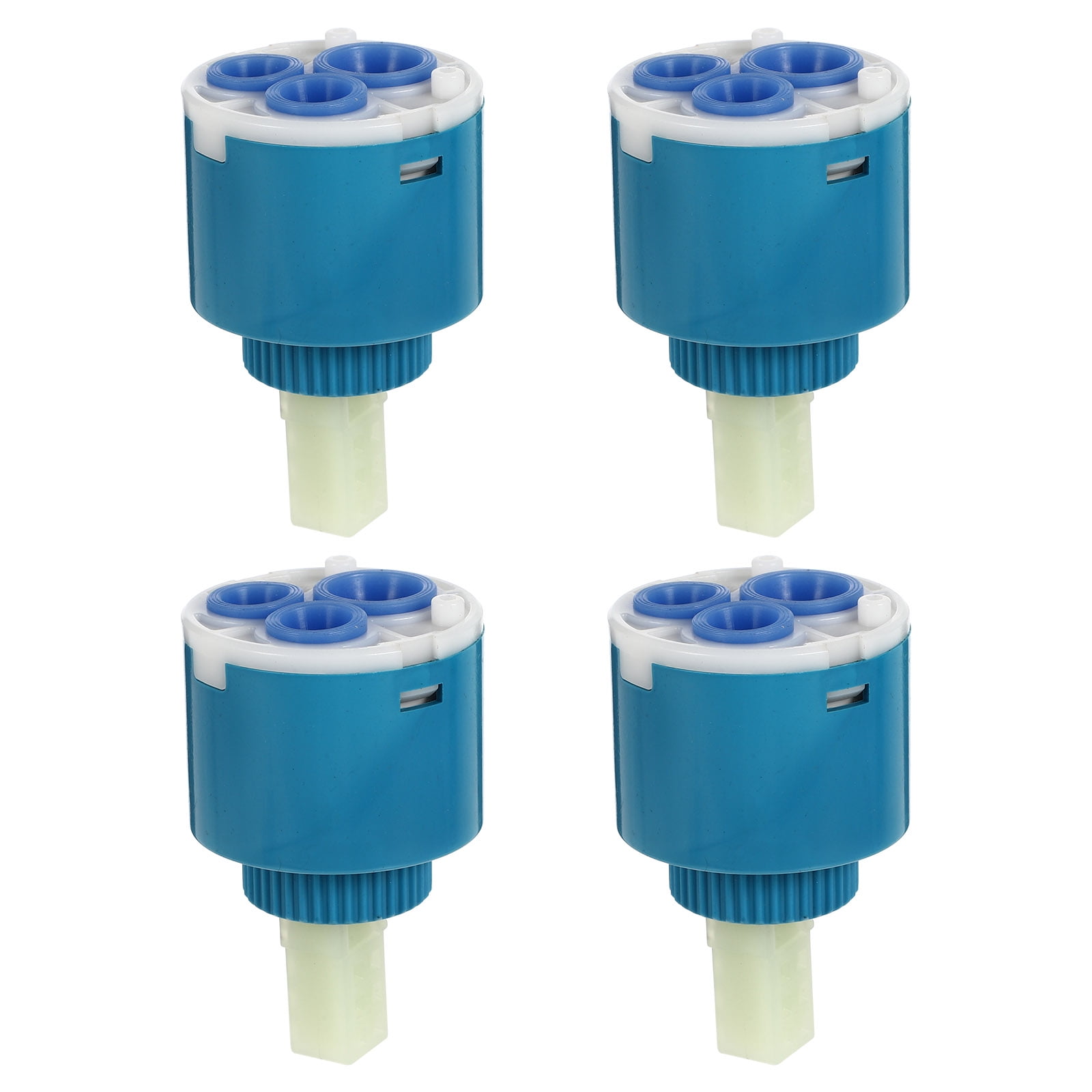 4 Pcs Ceramic Disc Faucet Valves Drain Appliances Mixer Tap Green ...