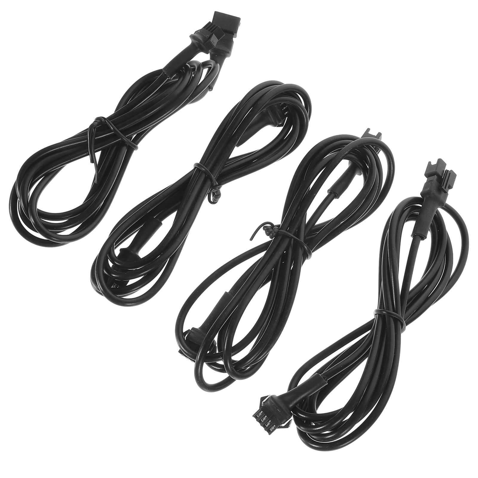 4 Pcs Chassis Light Extension Cord Neon Strip Extension Extension Cords ...