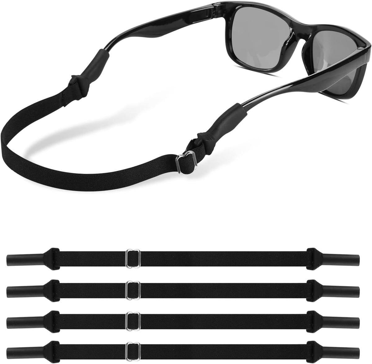 4 Pcs Child Glasses Straps,Adjustable Glasses Straps,Sunglasses ...