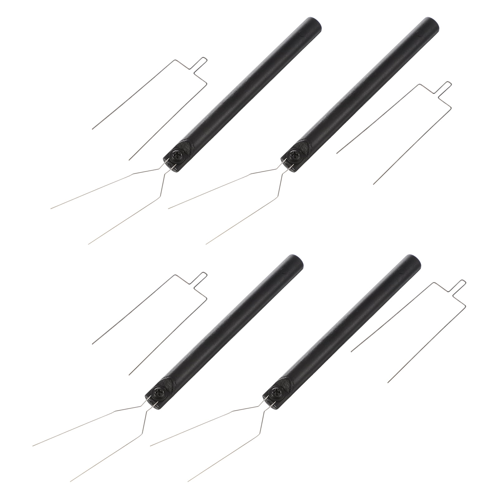 4 Pcs Chip Picker Puller Retractable Plunger Tool Chip -up Tool 10X1CM ...