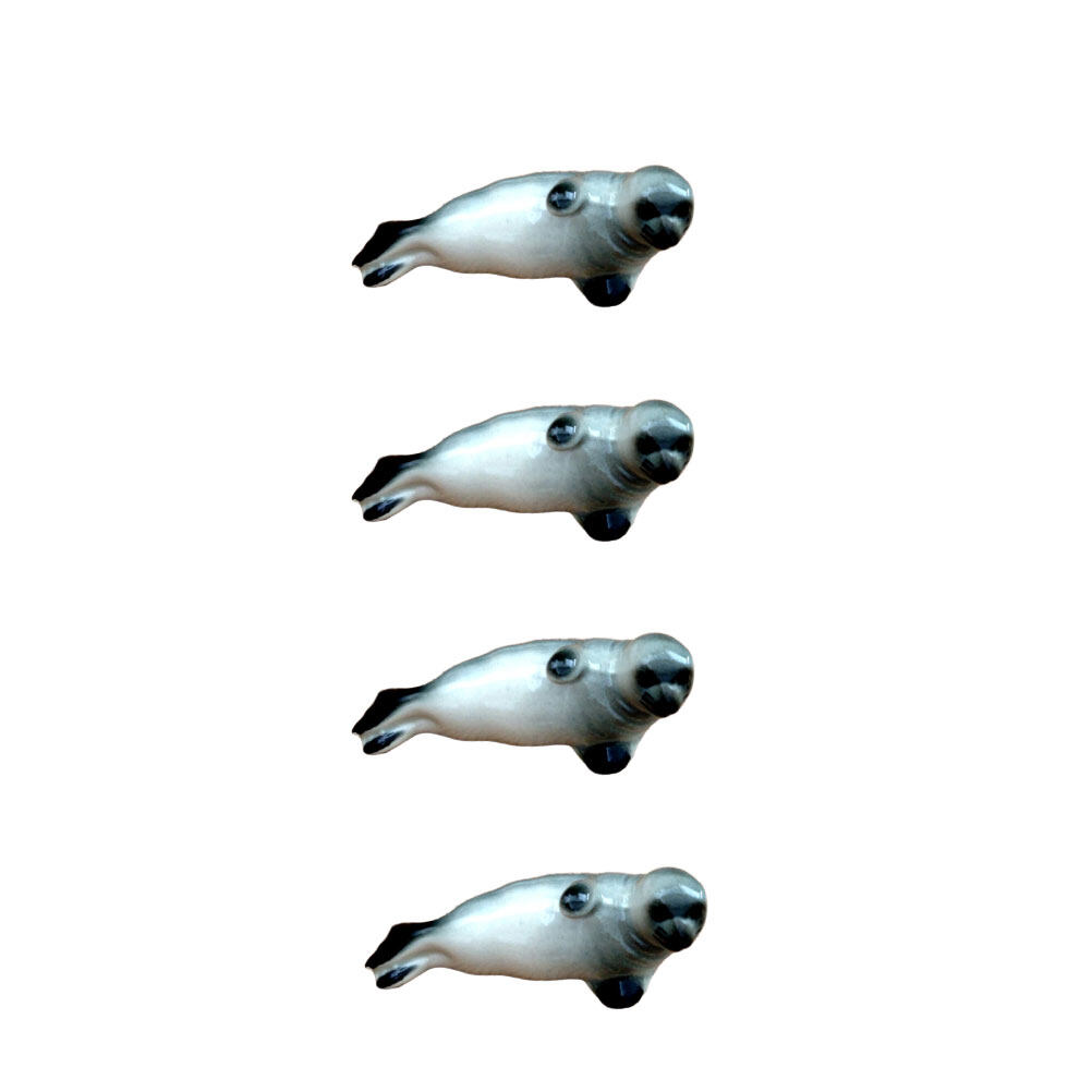 4 Pcs Chopsticks Rest Rack Dinning-table Accessory Pen Holder Ceramic ...