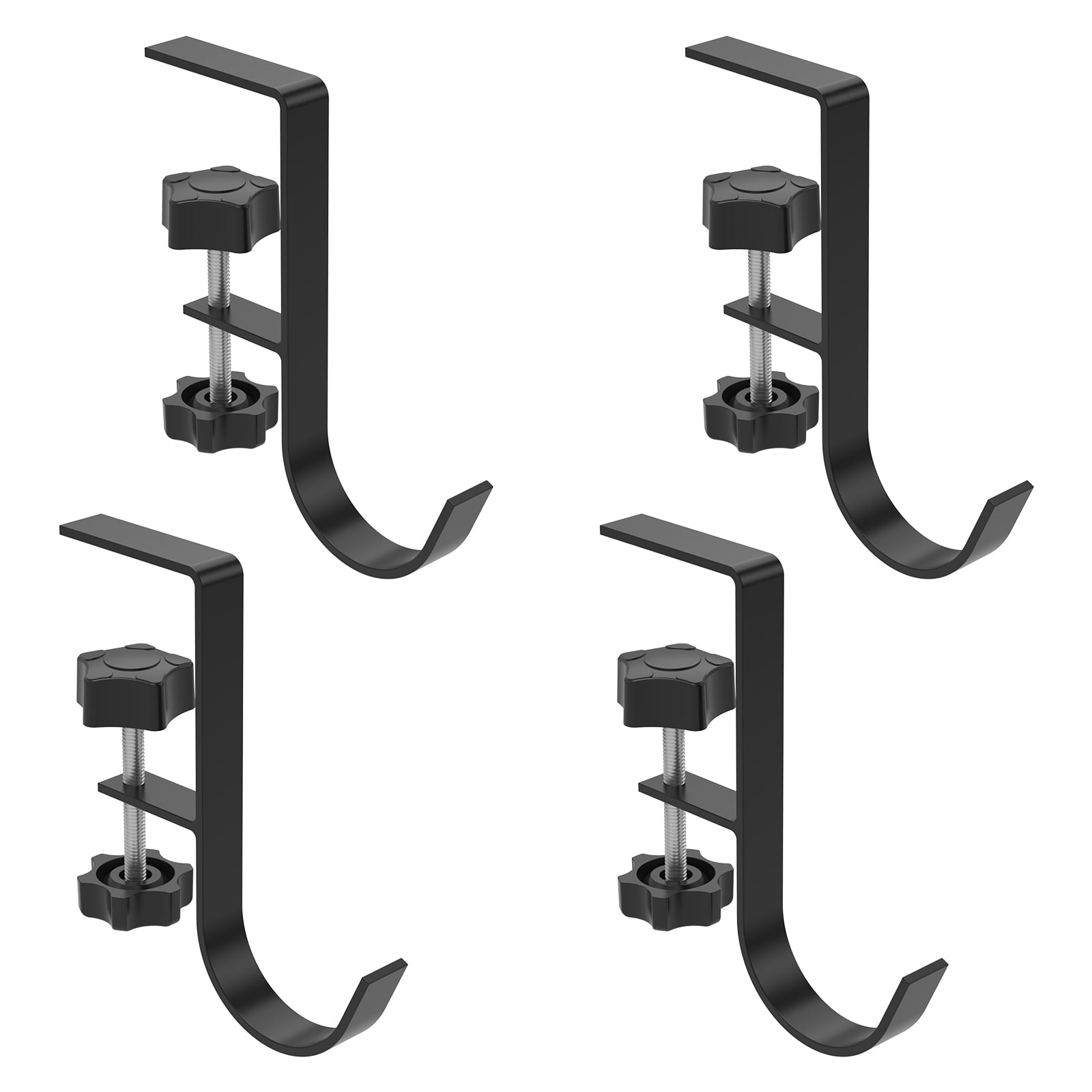 4 Pcs Christmas Stocking Garland Hanger 2 Hooks Stocking Holders for ...