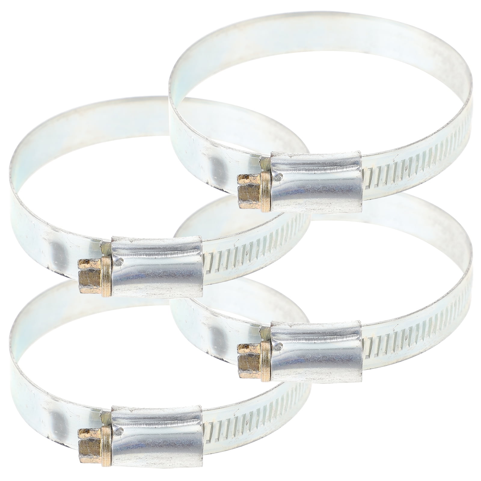 MLINS 4pcs 2 5 Inch Flat Hose Clamp Set for Pool Metal Clamps - Walmart.com