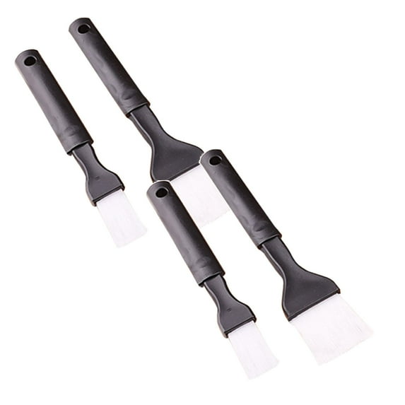 4 Pcs Classic Plastic Basting Brush Set, Nylon Bristle Pastry Brush ...