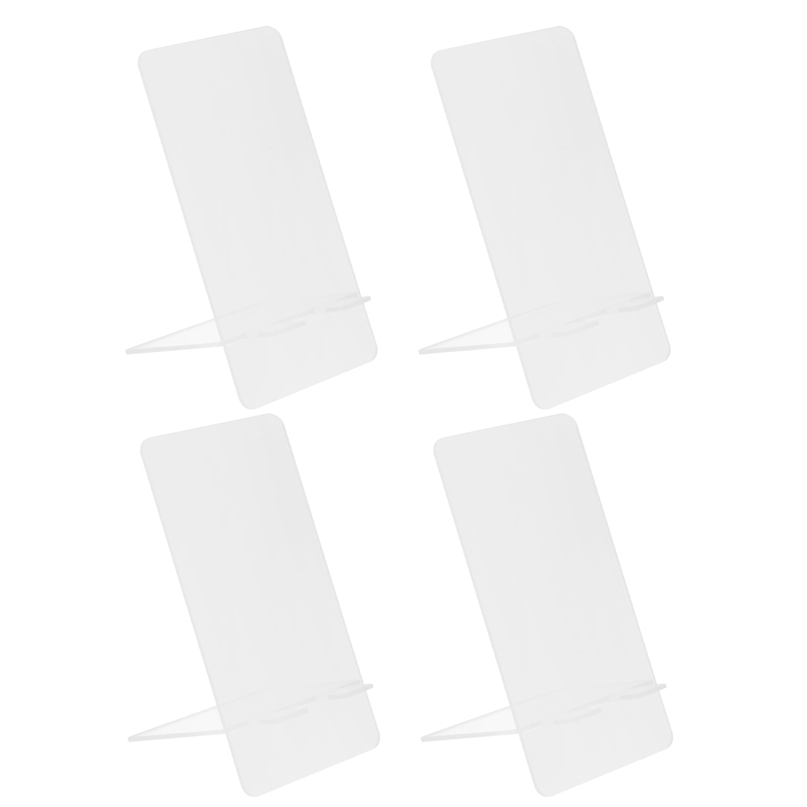 4pcs Acrylic Note Message Board Desktop Writing Acrylic Board Phone ...