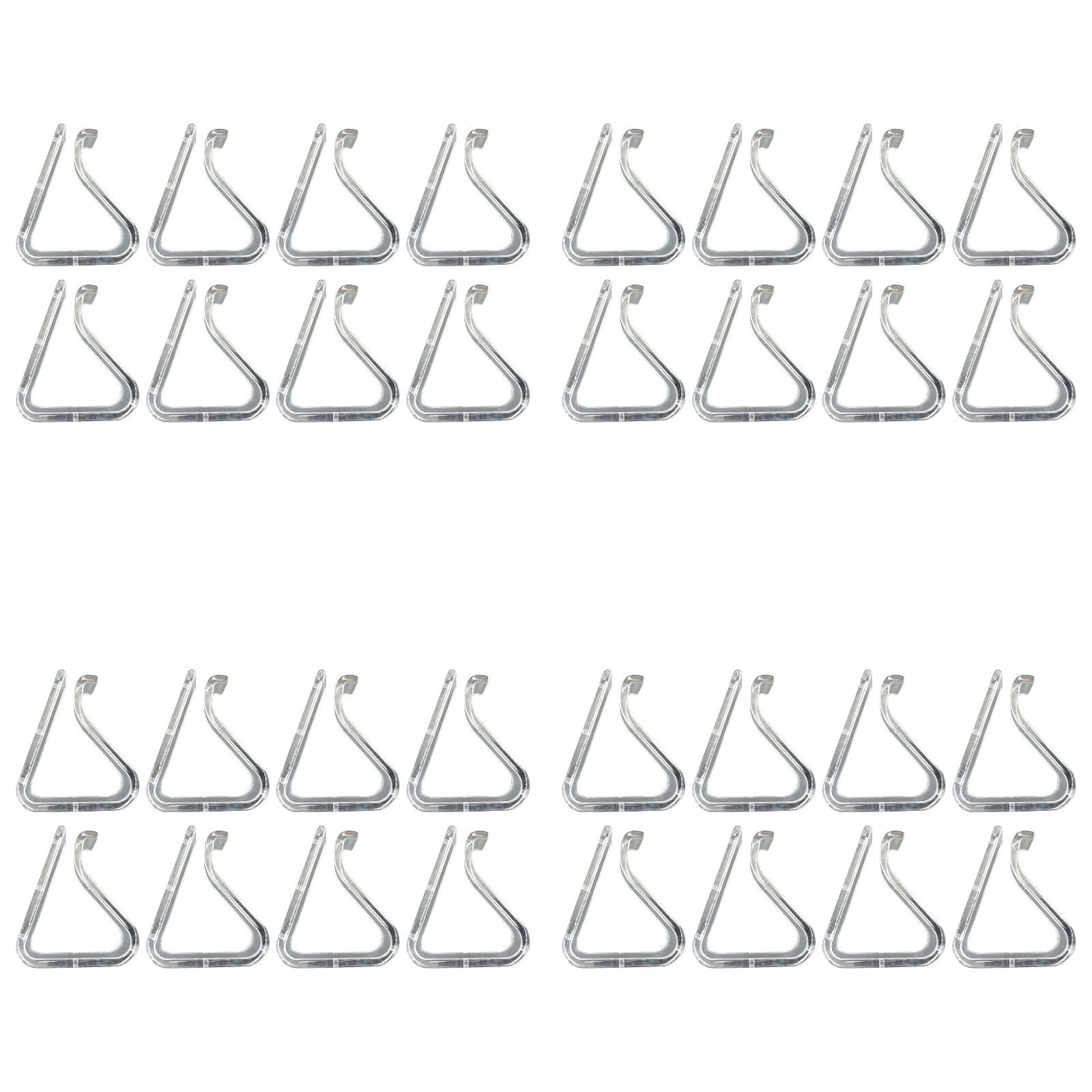 4 Pcs Clear Table Cloth Securing Clips, Durable Plastic Table Cover ...