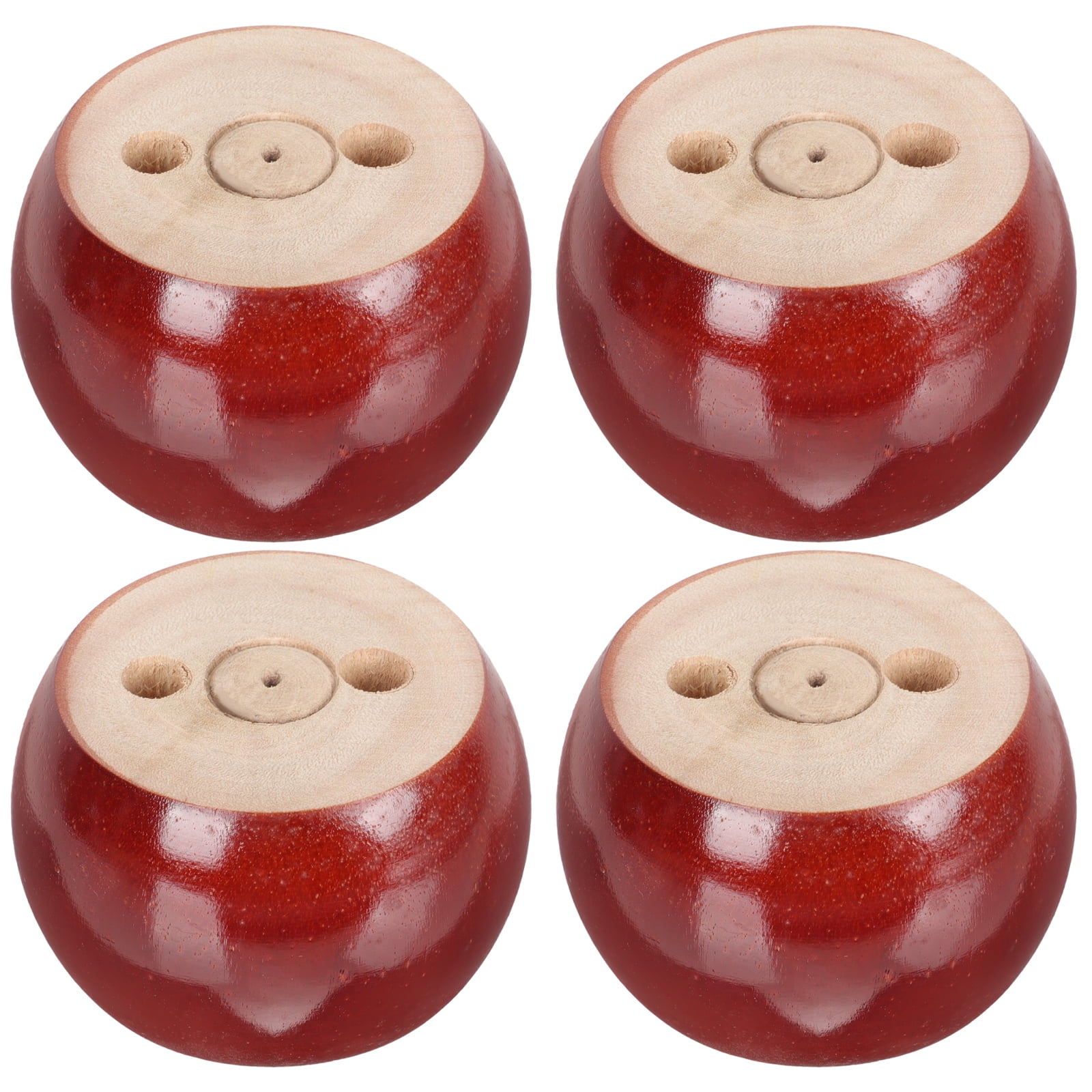 4 Pcs Coffee Accessories Vanity Table Short Table Legs Furniture Legs ...