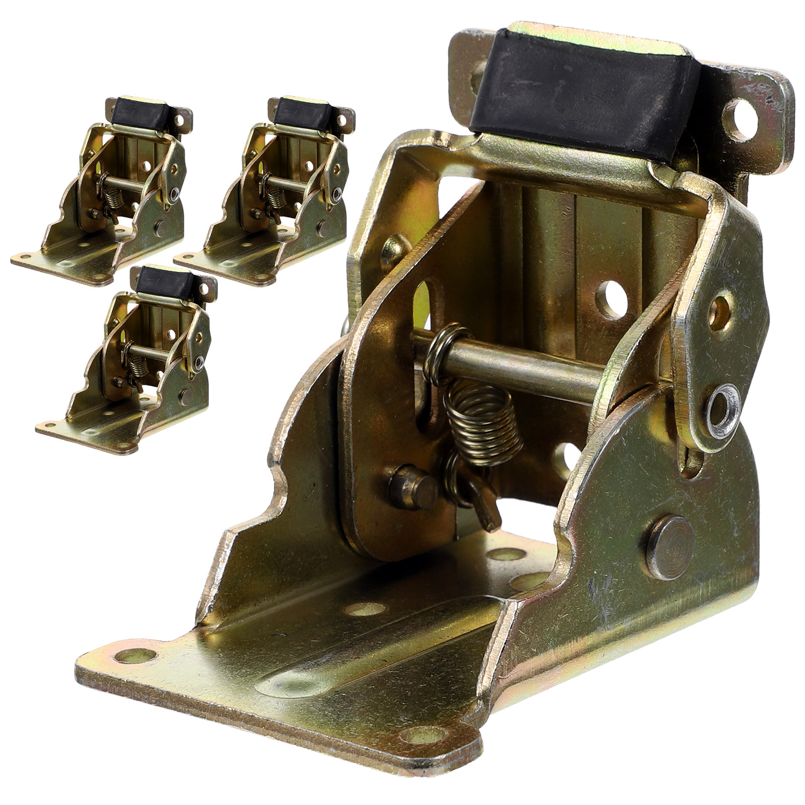 4 Pcs Coffee Table Legs and Feet Folding Hinge Leaf 90 Degree Self ...