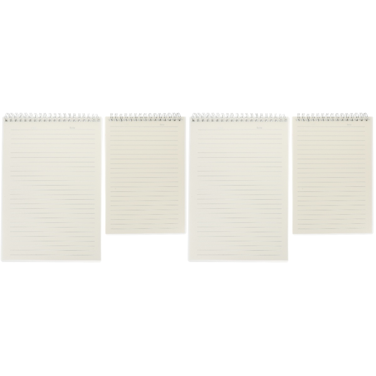 4 Pcs Coil Notebook Office Supplies Small Notepads Notes Simple Student ...