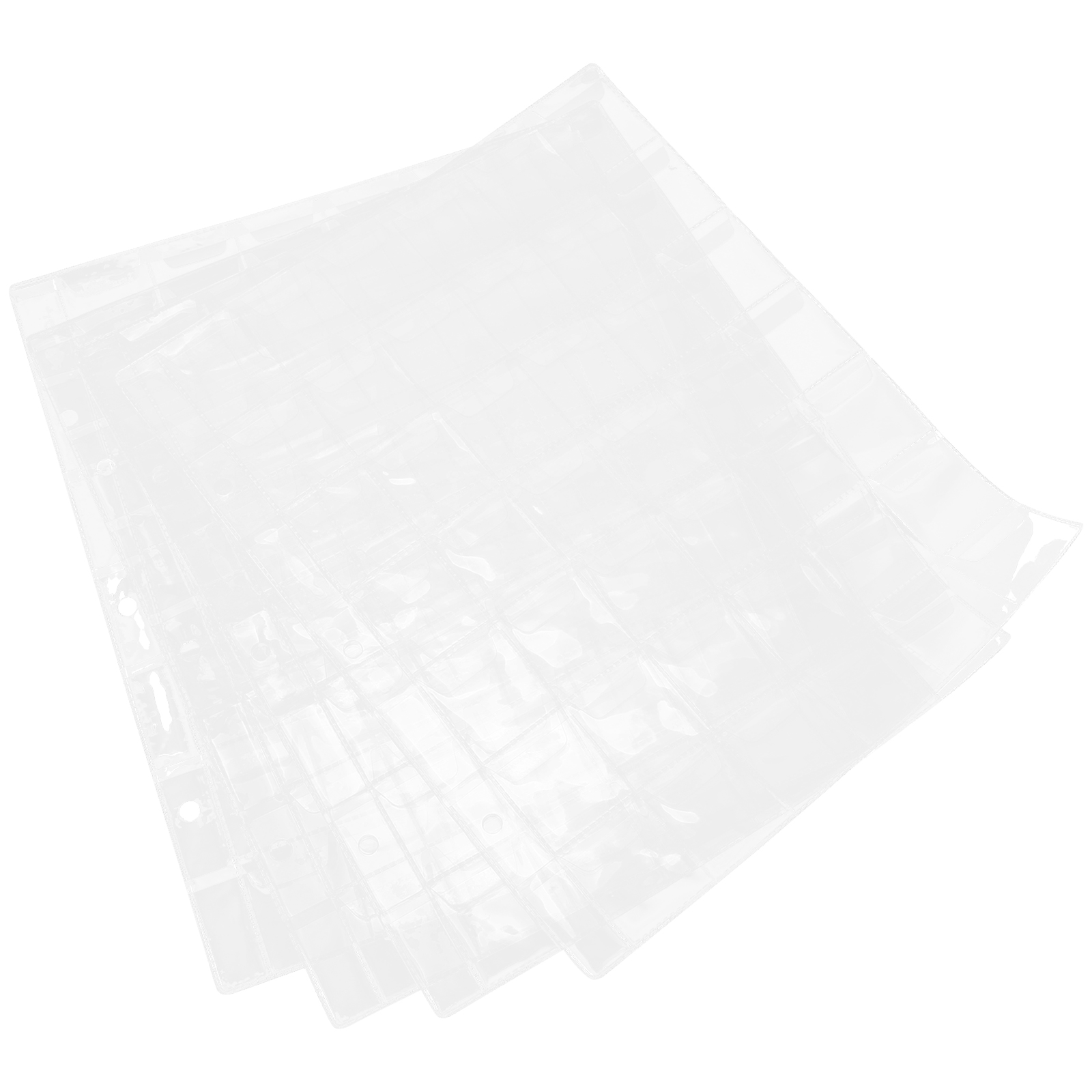 4 Pcs Coin Loose Leaf Collection Book Stamp Collecting Supplies Coins ...