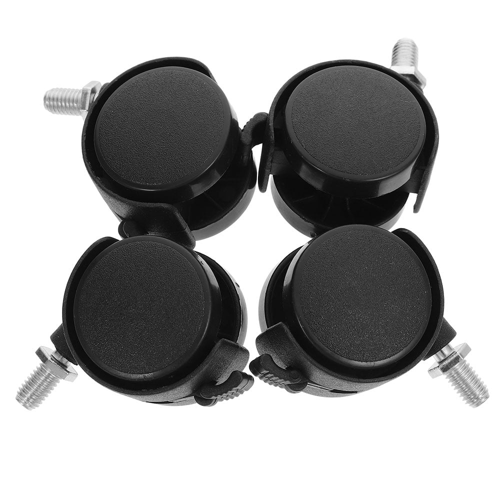 4 Pcs Computer Chair Wheels Office Computer Chair Casters Replacement ...