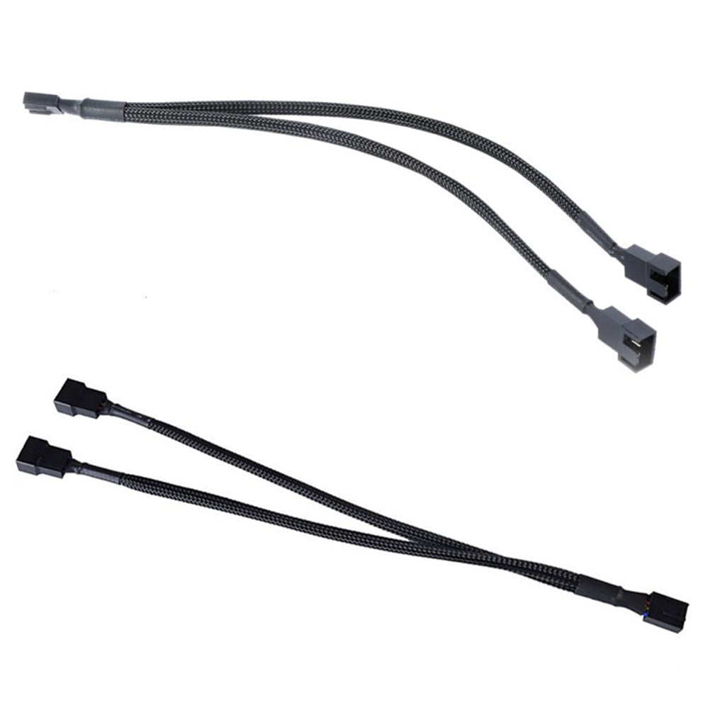 4 Pcs Computer PWM Splitter Cable Computer CPU Fan Cable PWM Fan ...