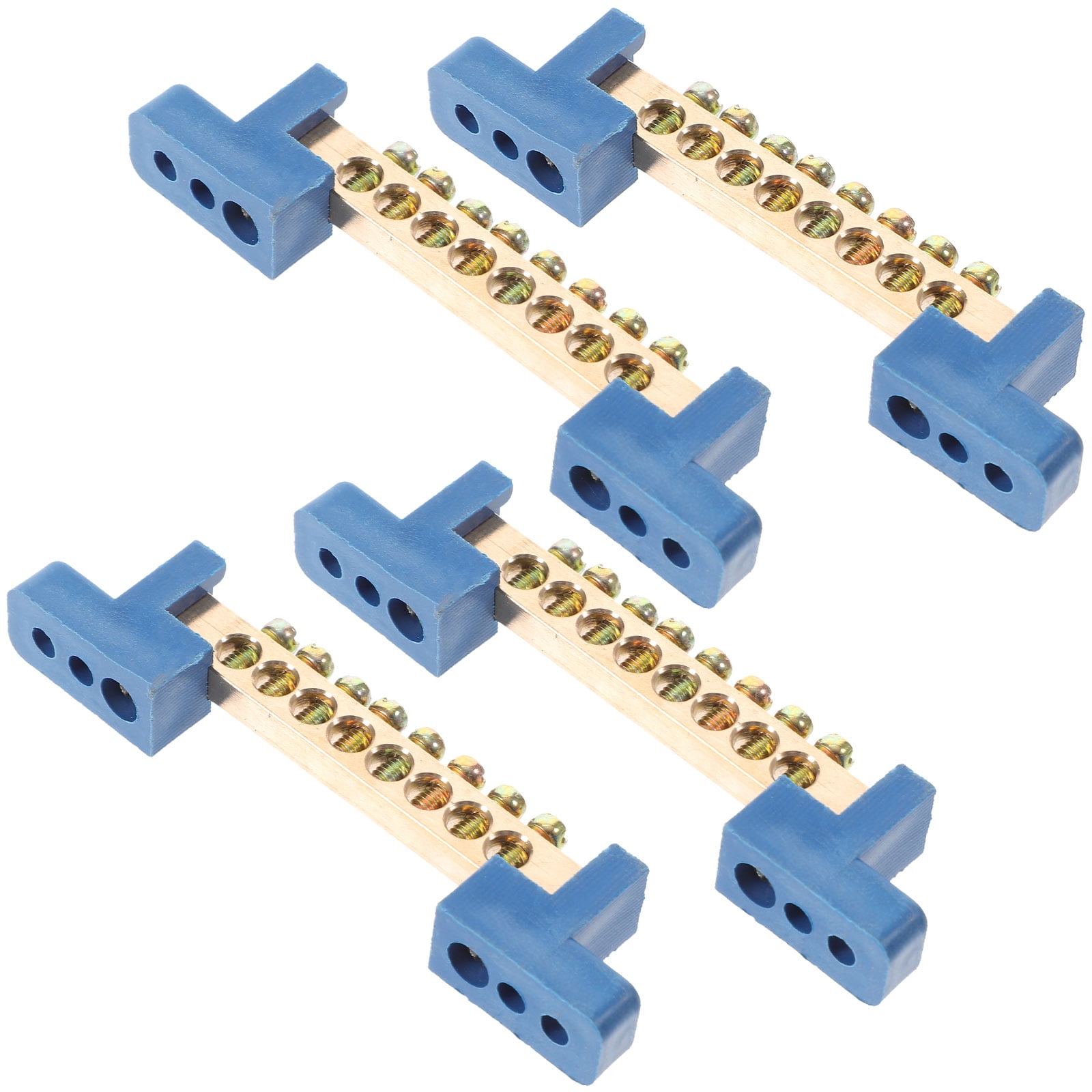 4 Pcs Copper Terminal Distribution Block Car Battery Connector Bar ...