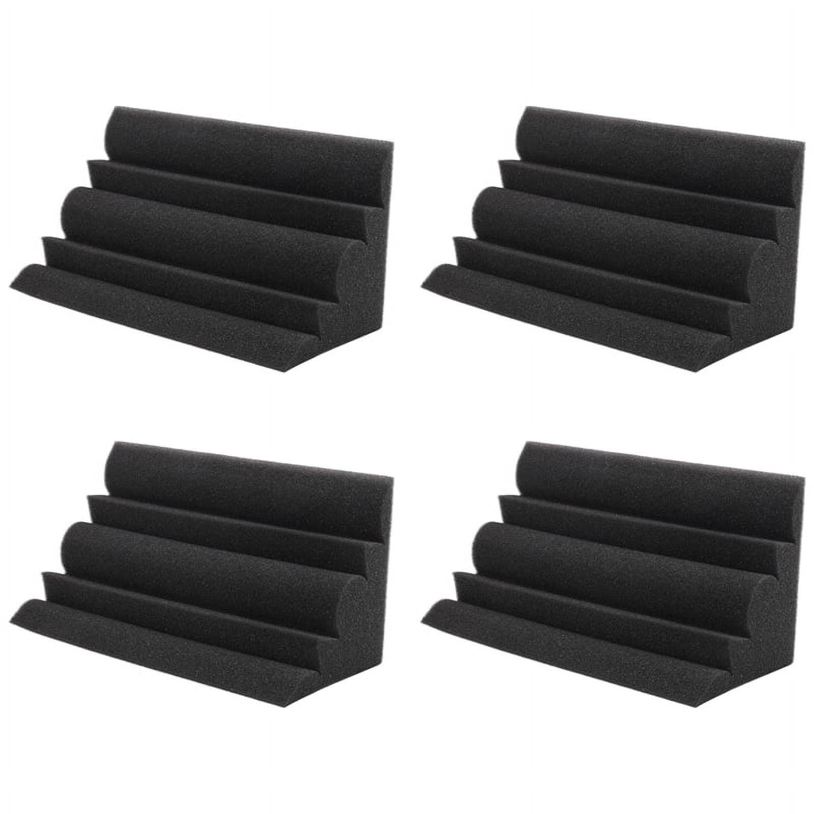 4 Pcs Corner Trap Acoustic Panel Studio Sound Absorption Foam 12*12 ...