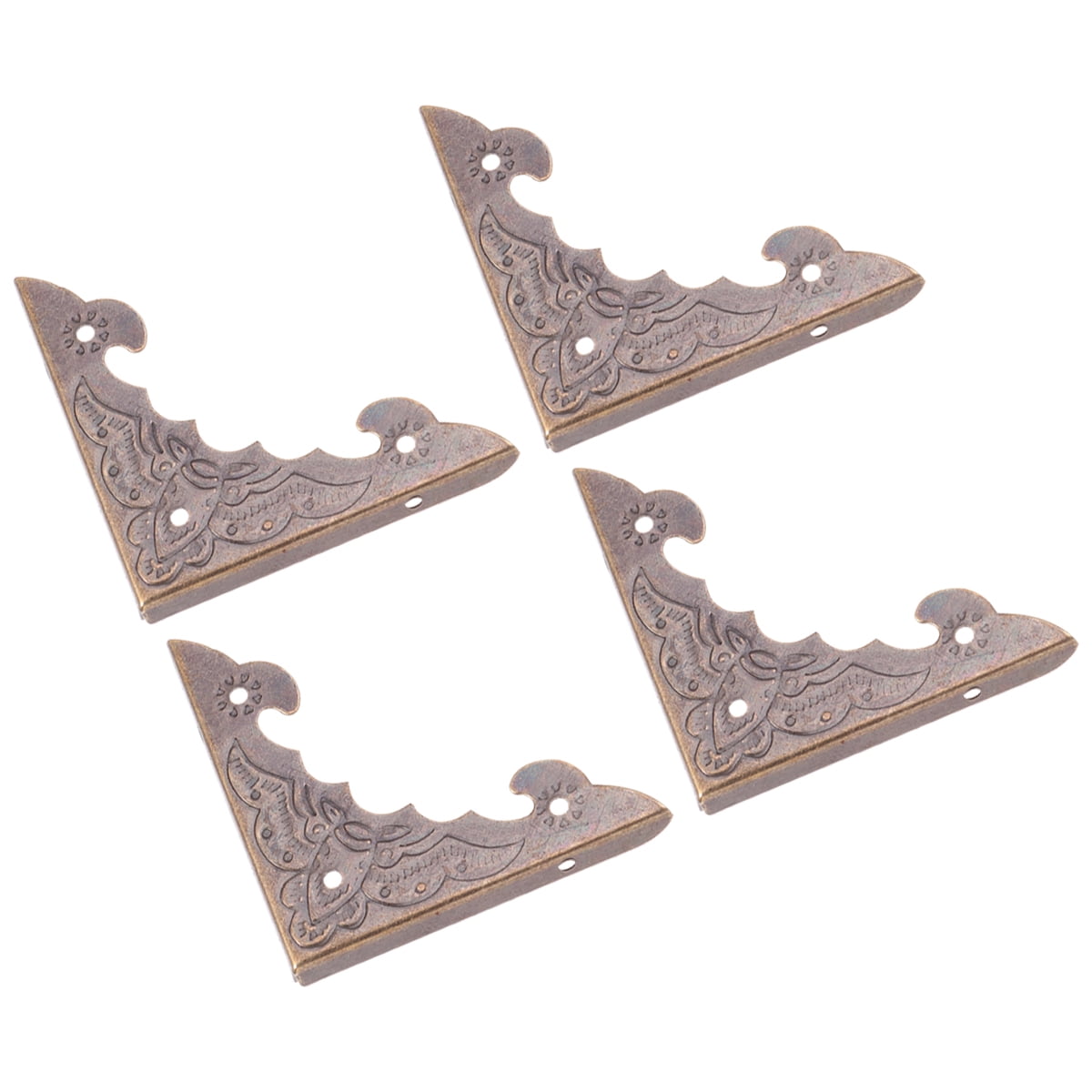 4 Pcs Corner Protectors Table Guard for Furniture Hemming Metal ...
