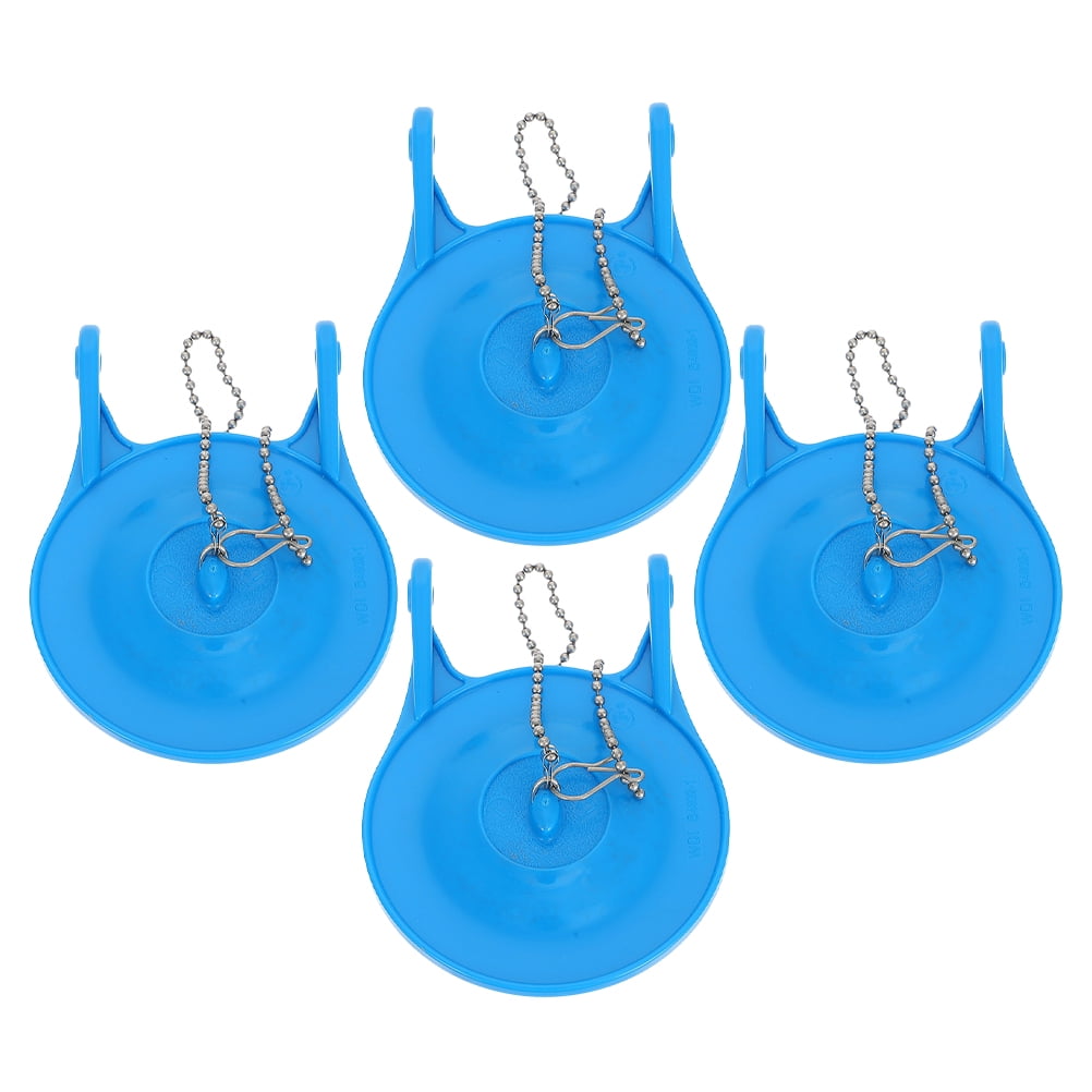4 Pcs Cover Toilet Drain Valve Universal Baffle Mini Toys Cardboard ...