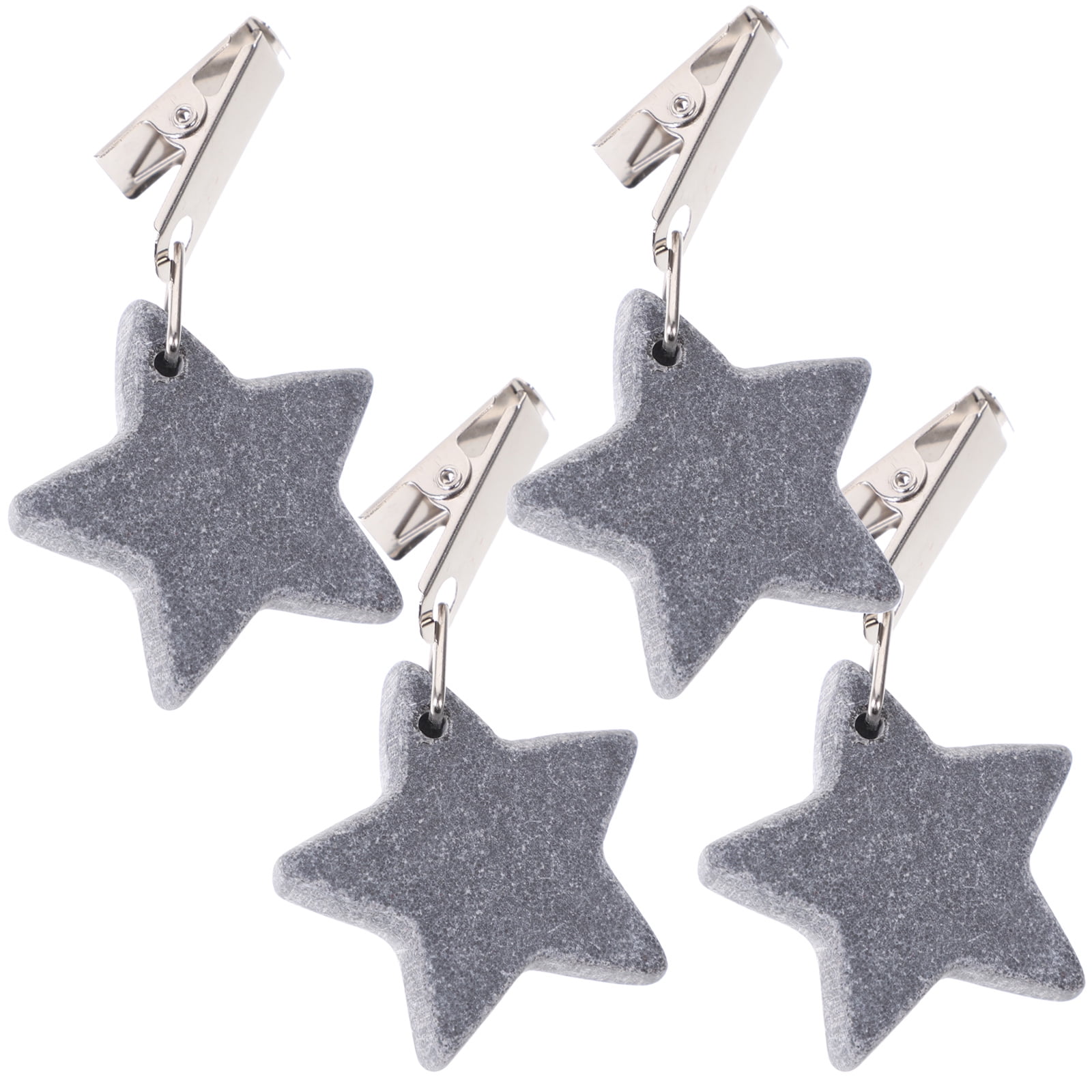 Decorative Tablecloth Weights with Terrazzo Material in Grey Color for ...