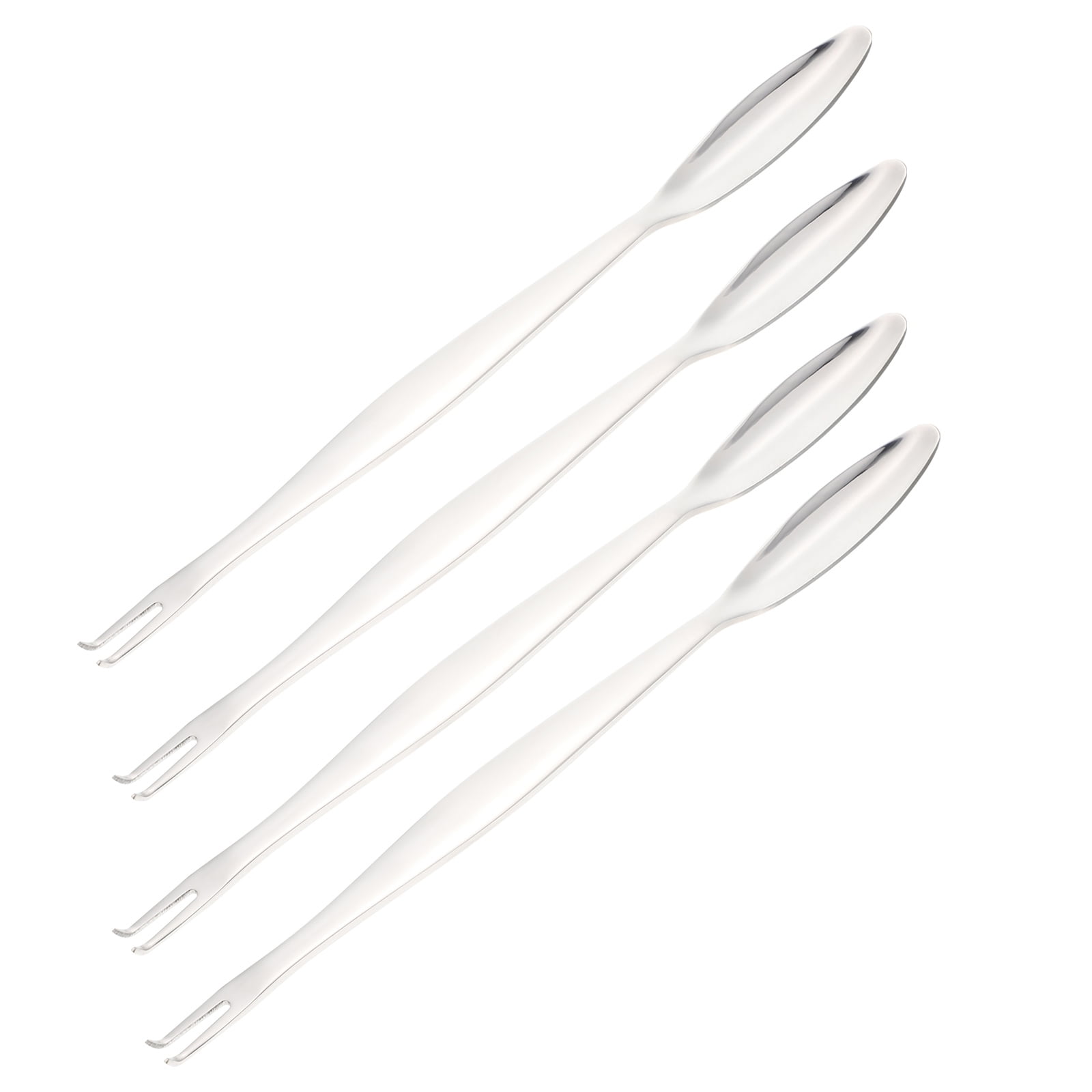 4 Pcs Crab Pincer Stick Forks and Spoon Wine Opener Bottle Leg Shellers ...