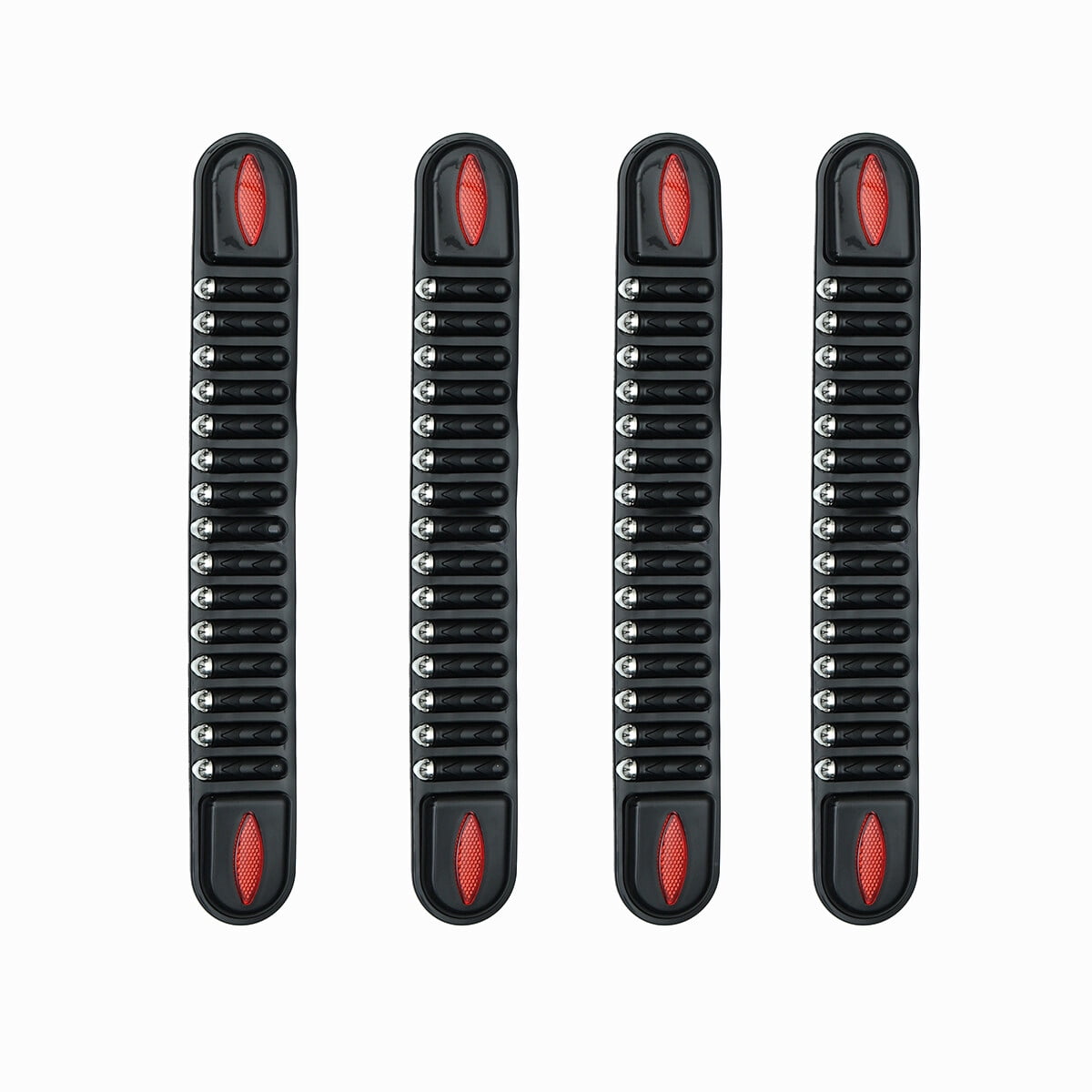 4 Pcs Crash Proof Rubber Bumper Protectors Covers Universal Fit for Car ...