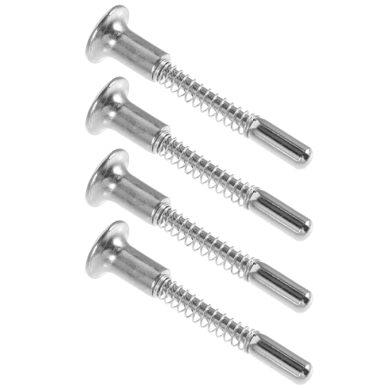 4 Pcs Crib Accessories Spring Latch Lift Adjustment Rod Sprung Plunger ...