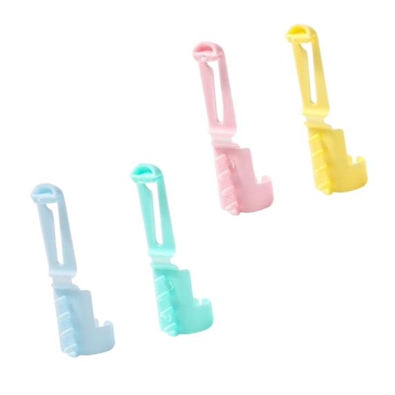 4 Pcs Crochet Rings Crochet Finger Yarn Holders Crochet Tension Rings ...