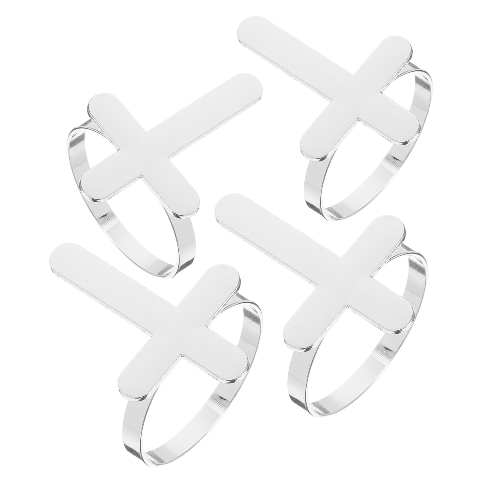 FELTECHELECTR Elegant Napkin Holder Set Alloy Holds Napkins Securely ...