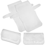 4 Pcs Cross Stitch Mesh Plastic Canvas Shapes Crochet Bags DIY Plastic ...