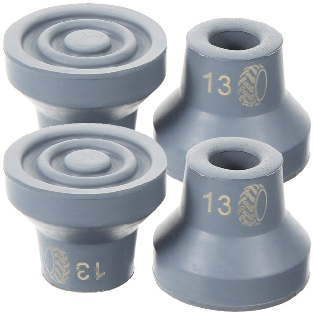 4 Pcs Crutches Pads for Walking Pole Tips Cane Ends Rubber Sticks Feet ...