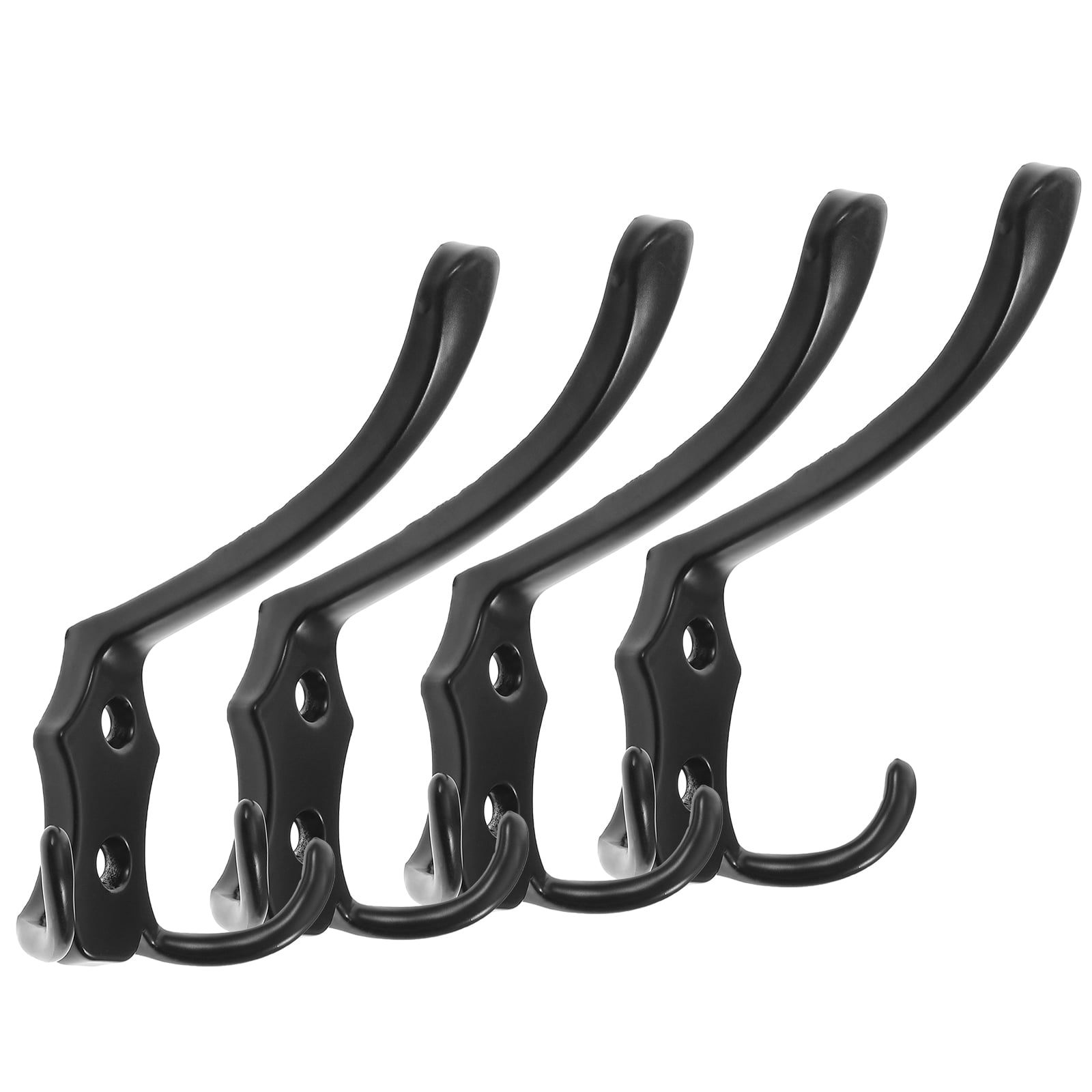 4 Pcs Cubicle Rail Clothes Hook Multifunctional Hooks Storage - Walmart.com