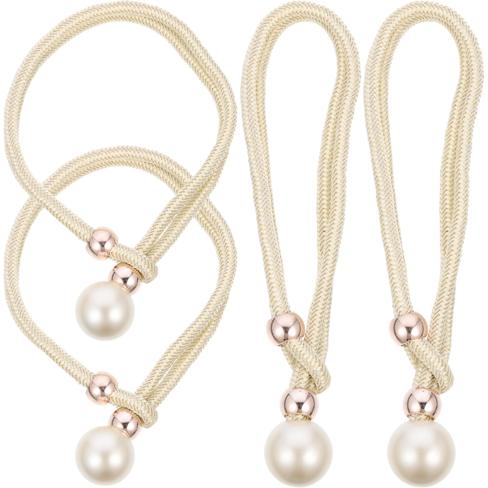 4 Pcs Curtain Accessories Window Curtains Drapes Straps Hook Holders ...