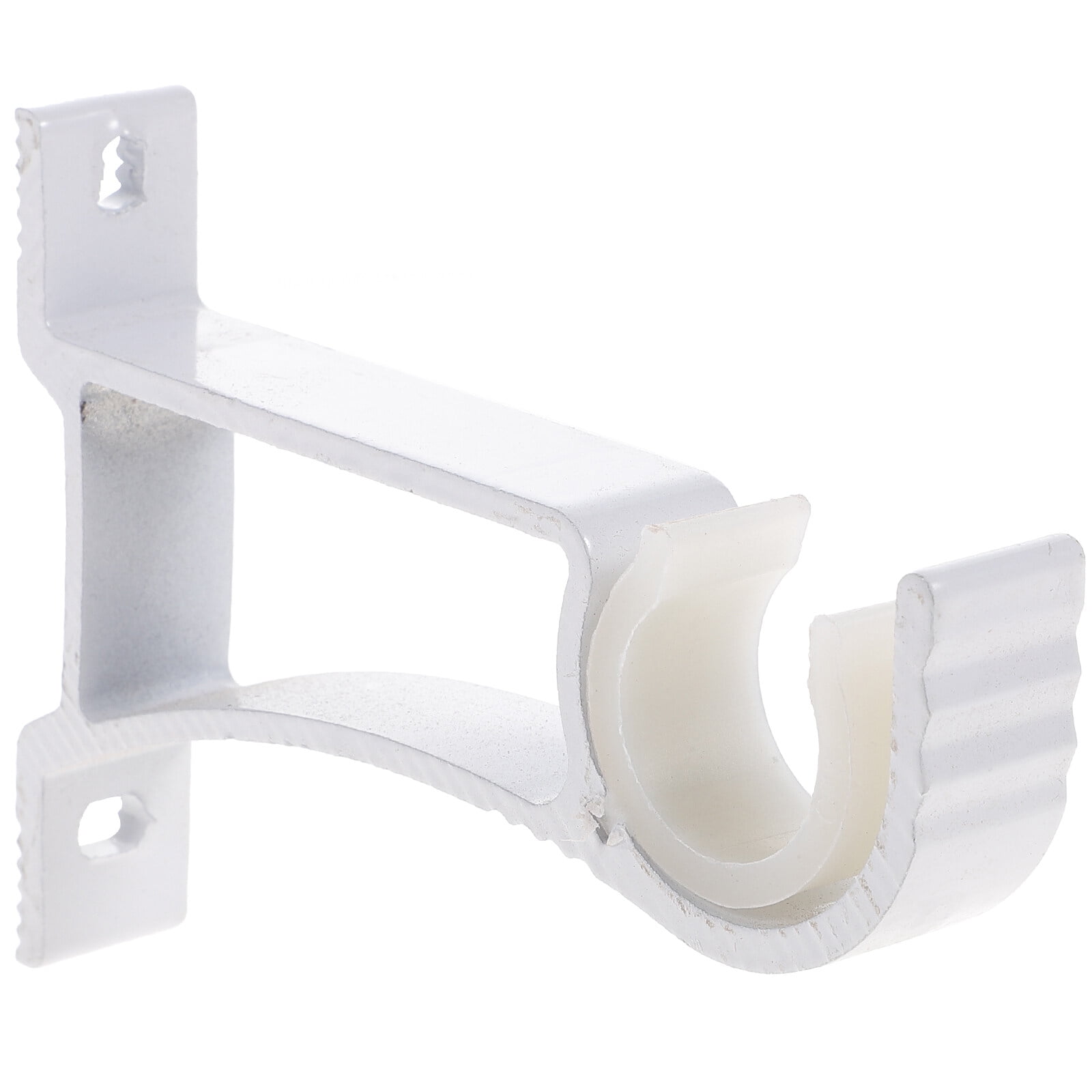 4 Pcs Curtain Rod Bracket Brackets Holders Window Curtains Extra Thick ...