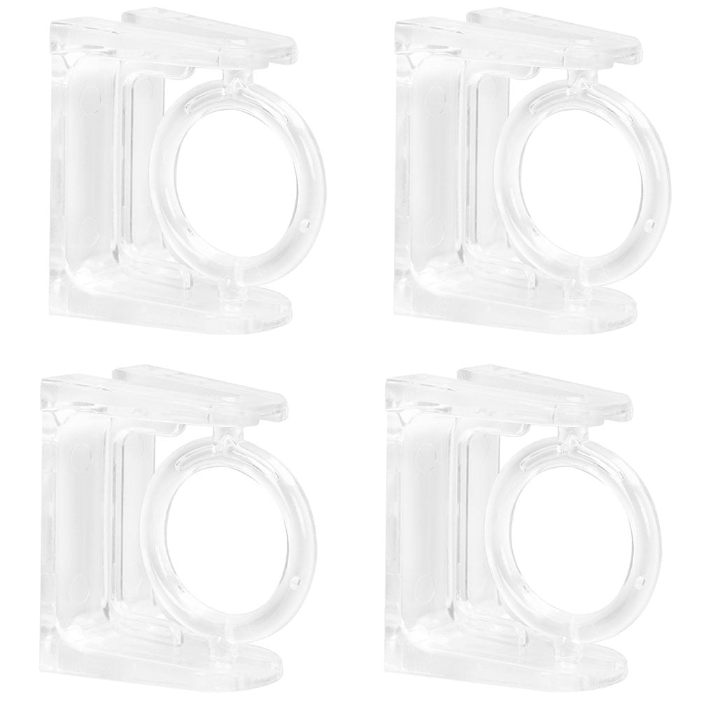 Raindrops Curtain Rod Brackets with Strong Adhesive for Home Use No ...